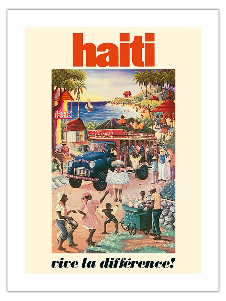 Haiti - Live the Difference! (Vive La Différence!) - Vintage Travel ...