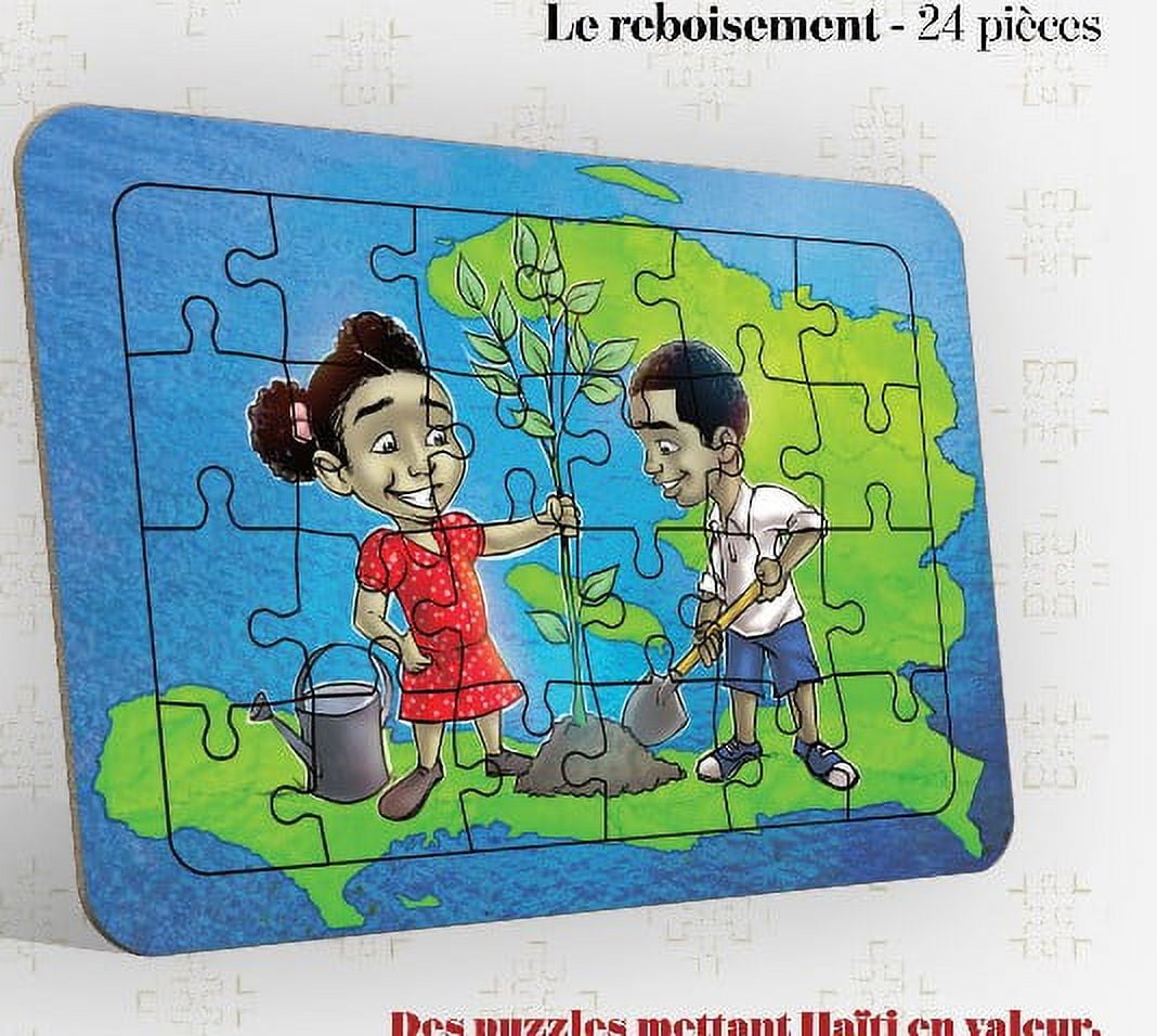 Haiti Puzzle/Civism Collection - Reforestation - Haiti/Reboisement ...