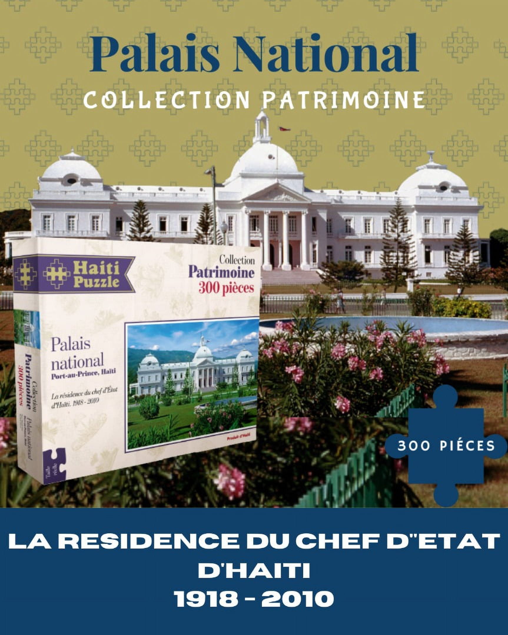 Haiti Puzzle/Heritage Collection - The National Palace - Port au Prince ...