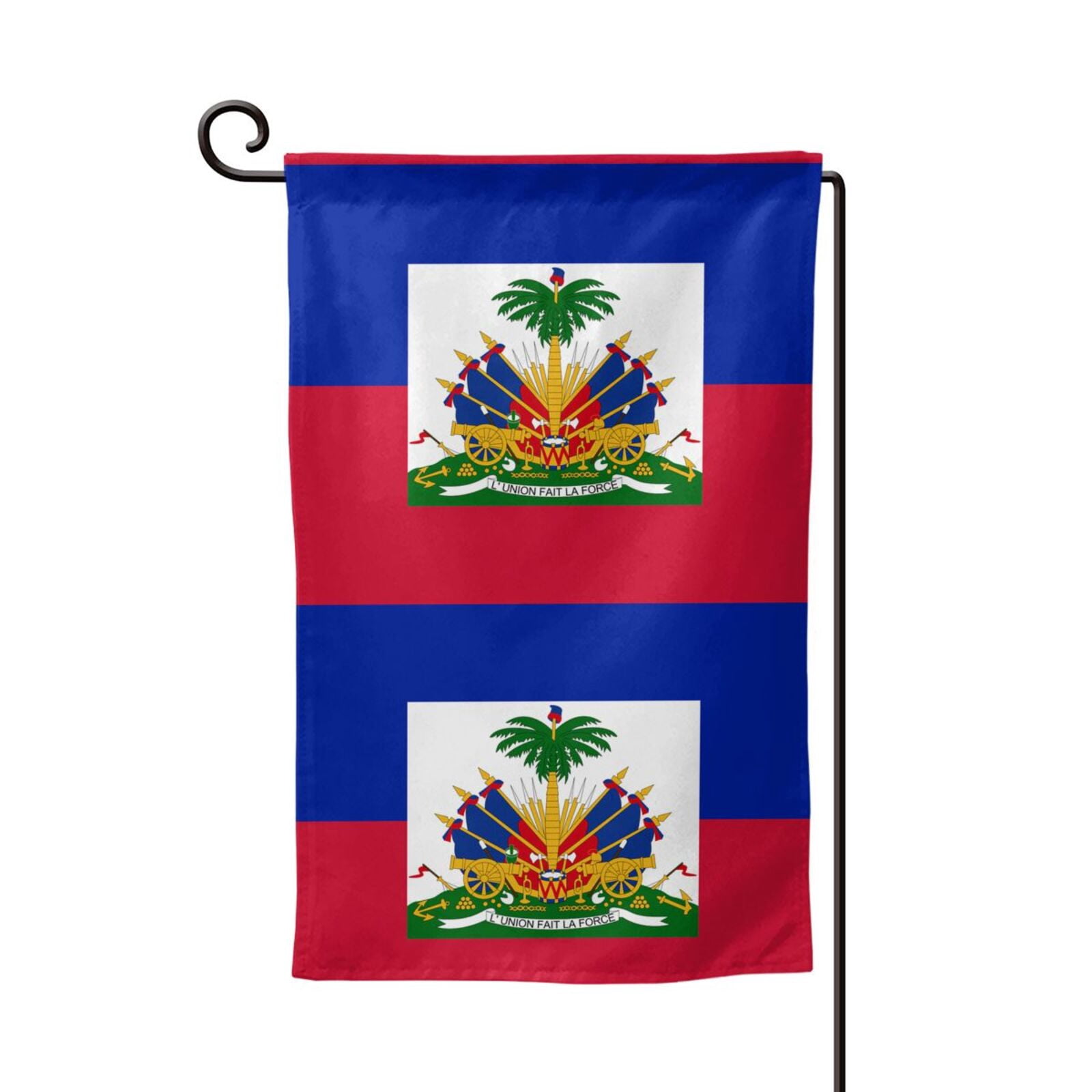 Haitian Flag Garden Flag Double Sided Small Flag Yard Home Decorative ...