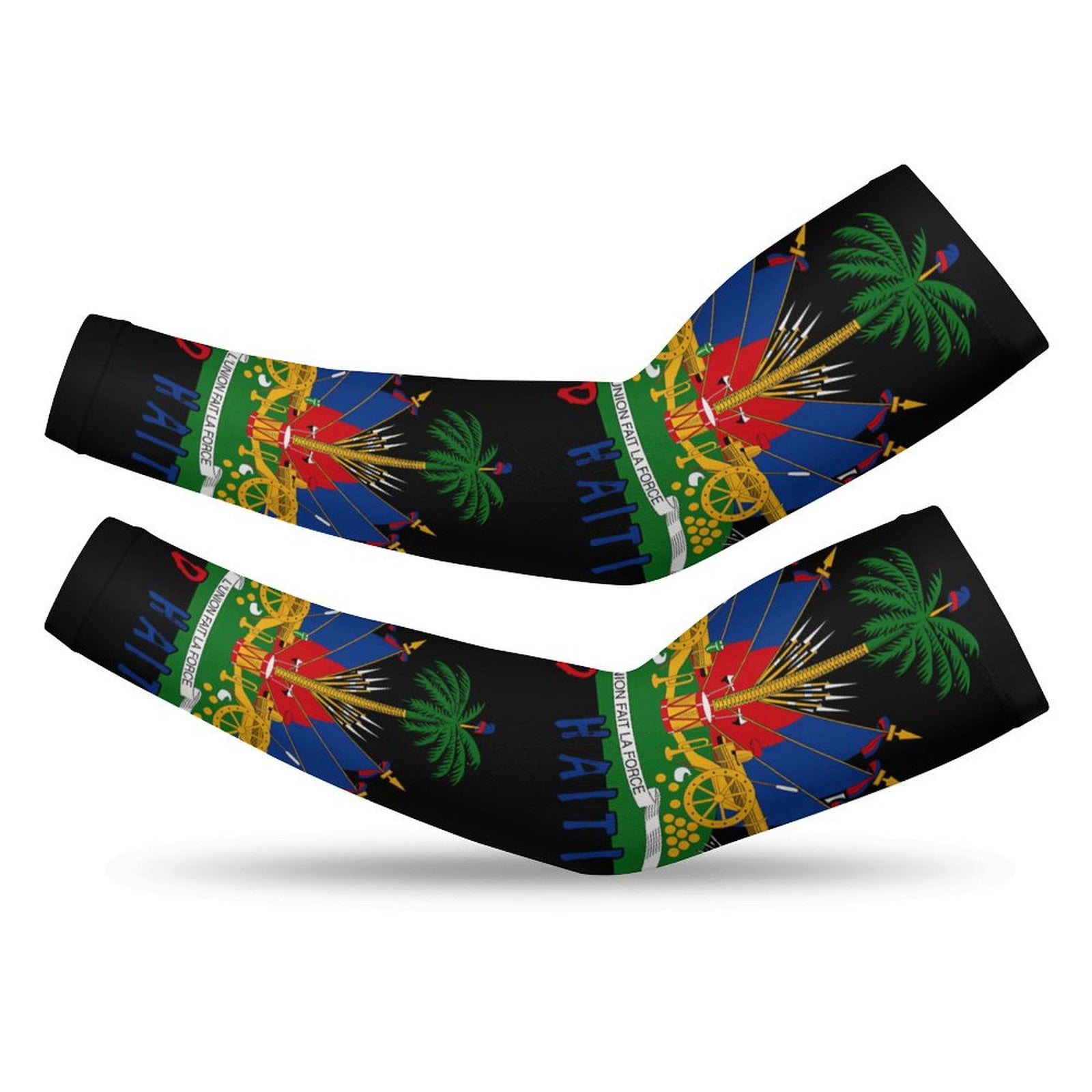 Haitian Haiti Flag Ice Cooling Arm Sleeves for Men Women,Patriotic Flag ...