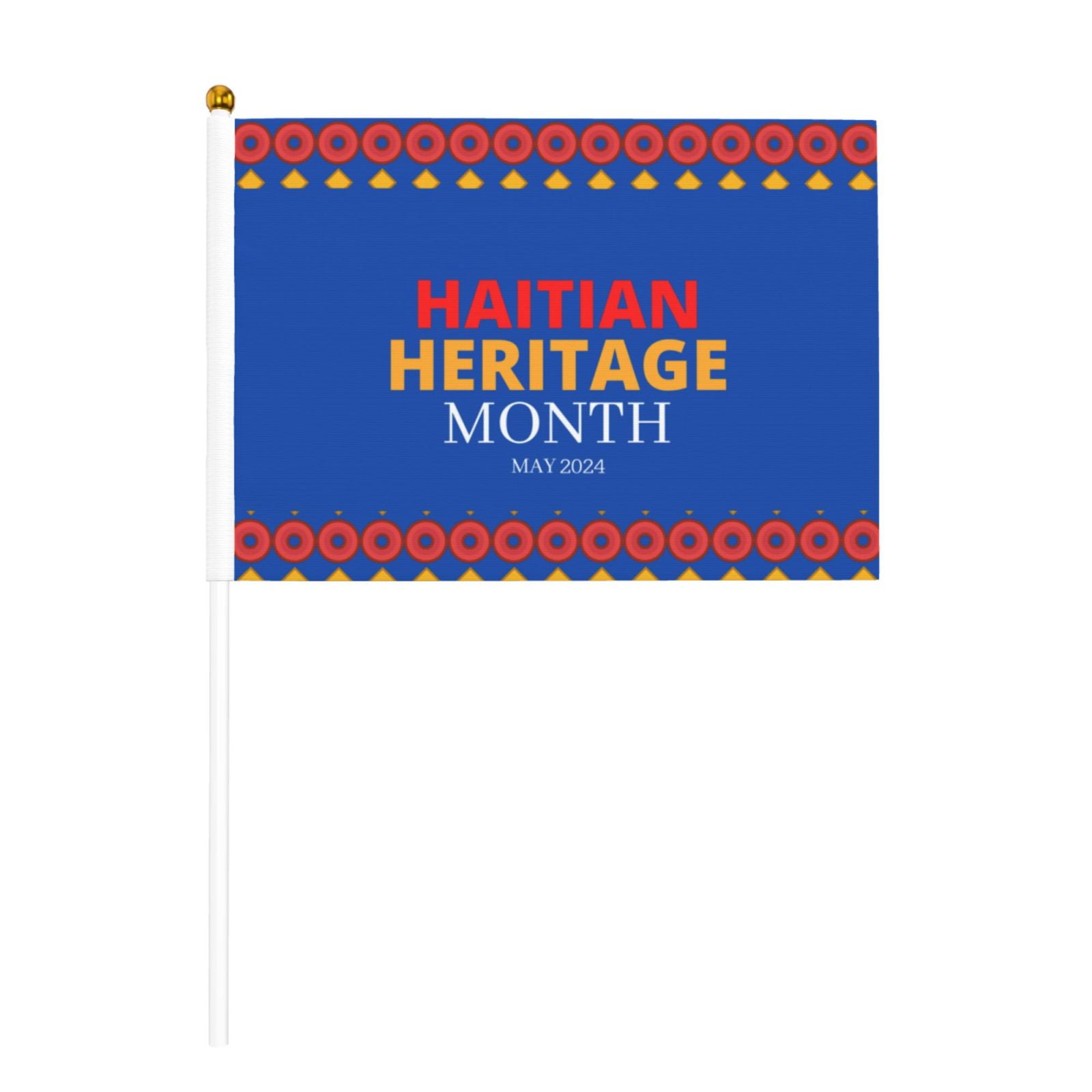 Haitian Heritage Month 2024 Flag Small Mini Hand Held Flags Small ...
