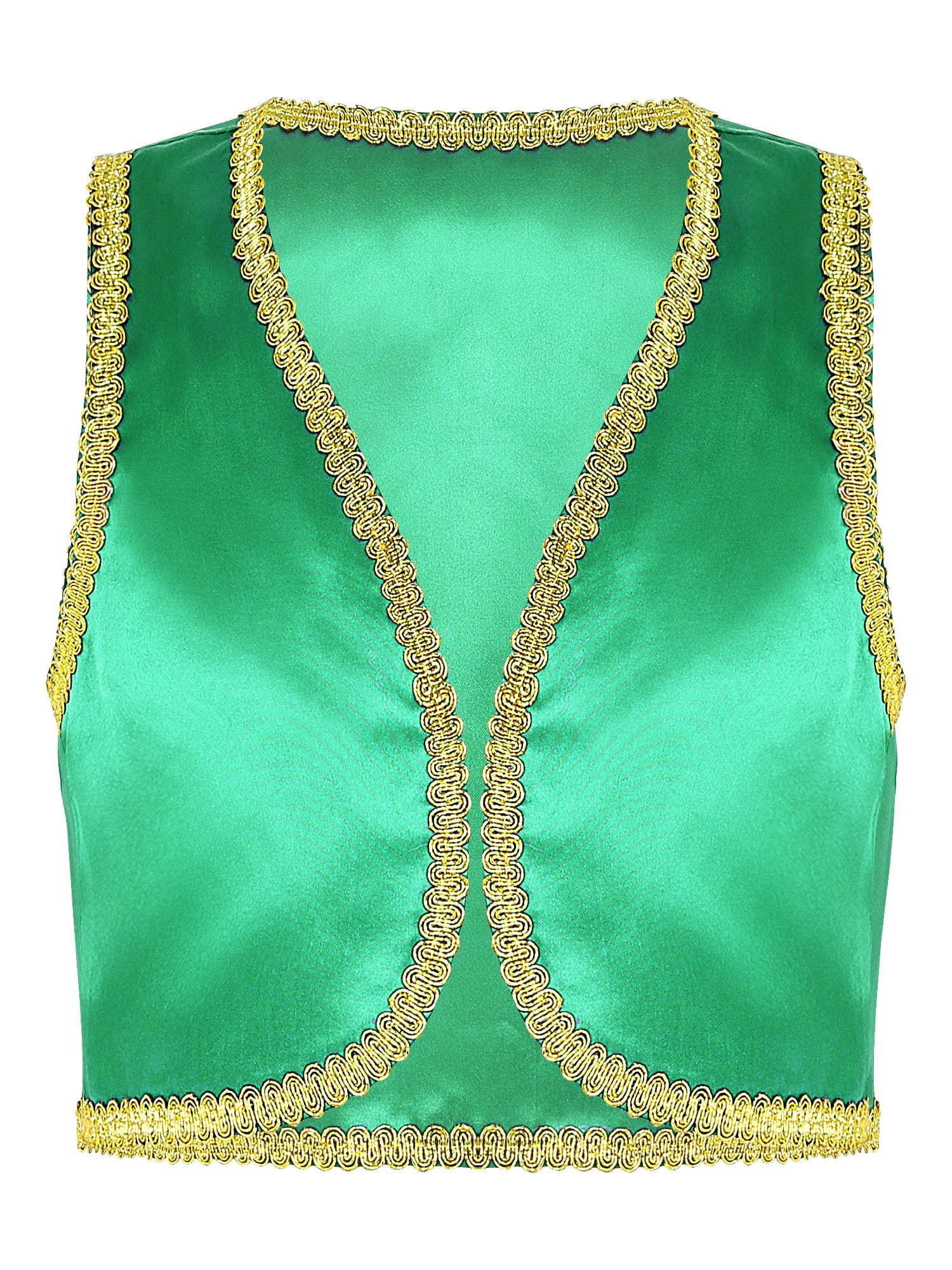 Haitryli Boys Arabian Prince Vest Open Front Waistcoat Fairytale ...