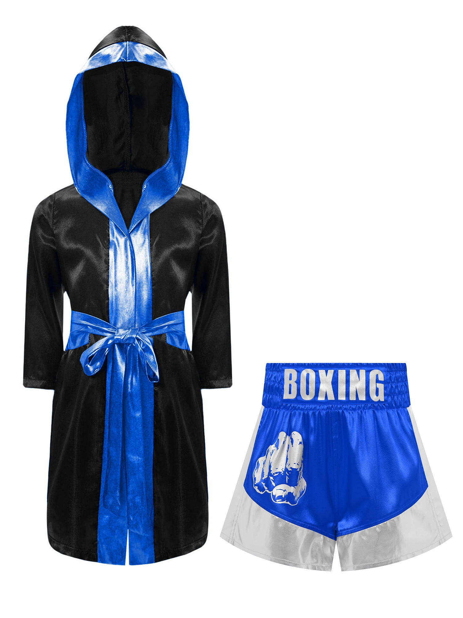 Haitryli Kids Boys Boxing Outfits Boxer Training Outfits Fancy Dress ...
