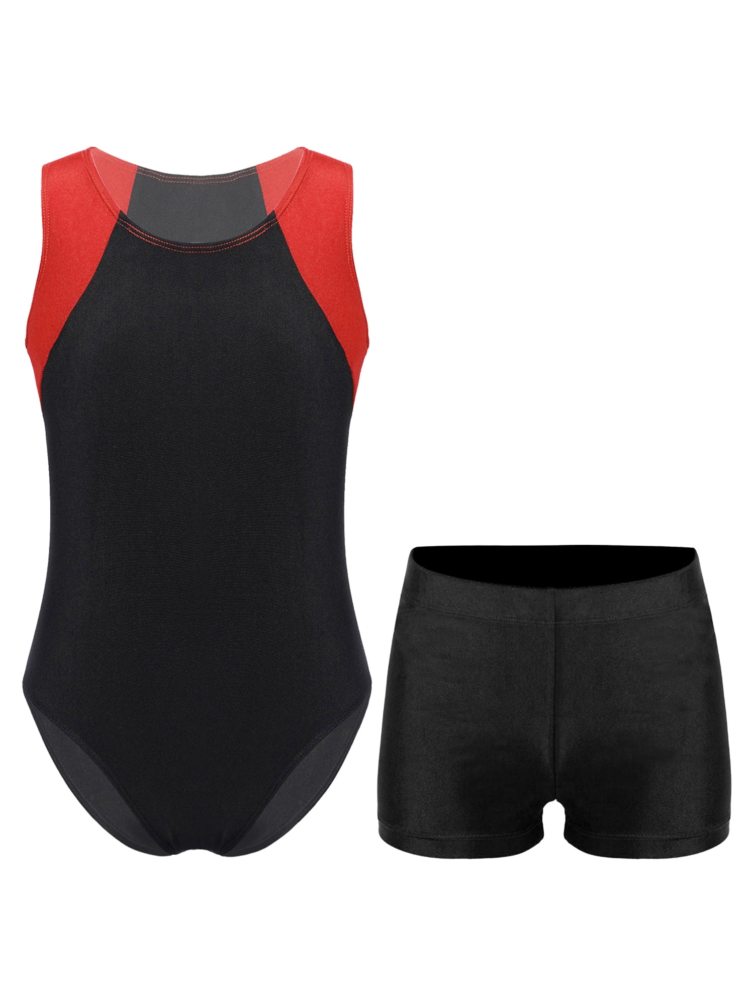 Haitryli Kids Gymnastics Dance Outfit Boys Sport Leotard Athletic ...