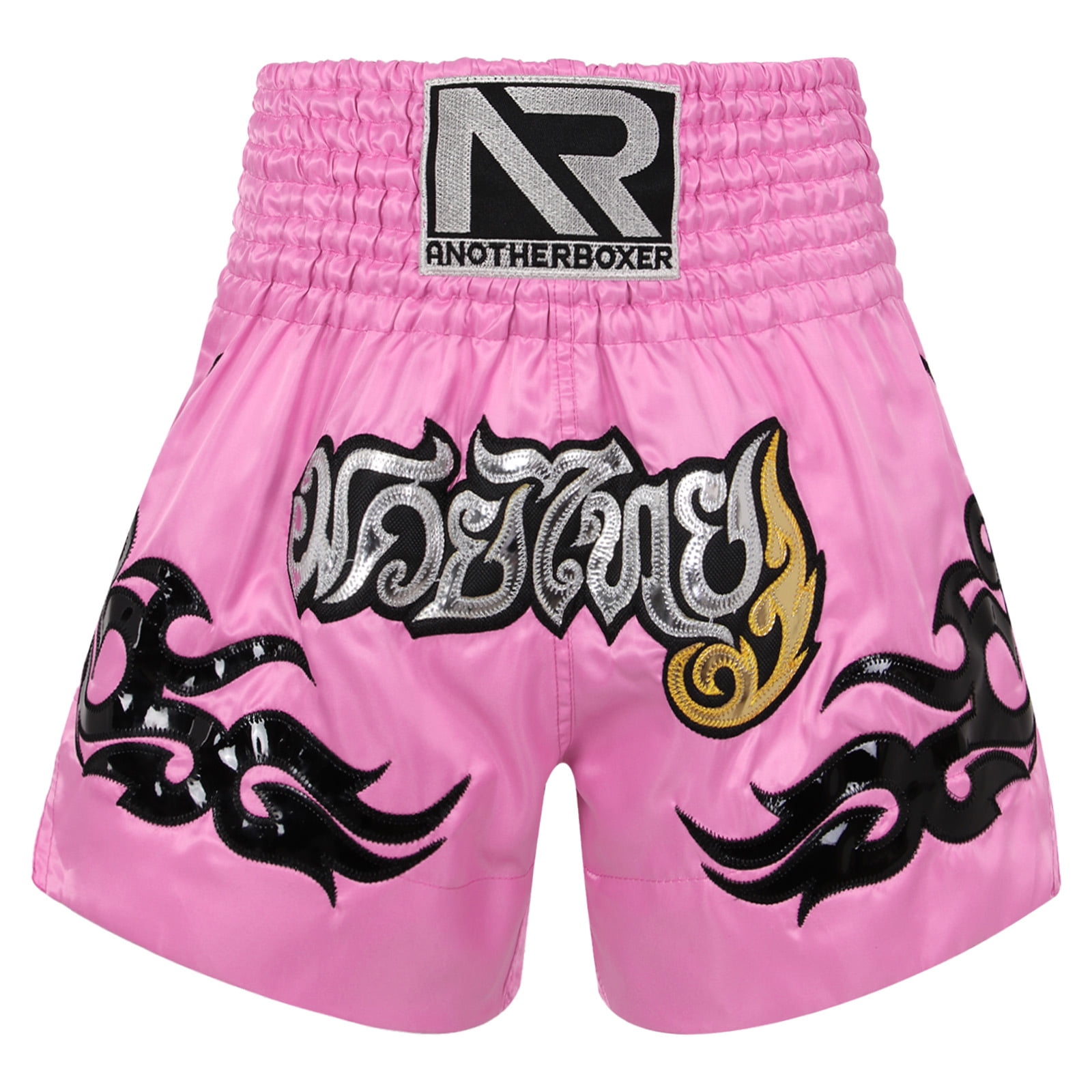 Haitryli Unisex Gym Boxing Kickboxing Shorts Muay Thai Fight Shorts ...