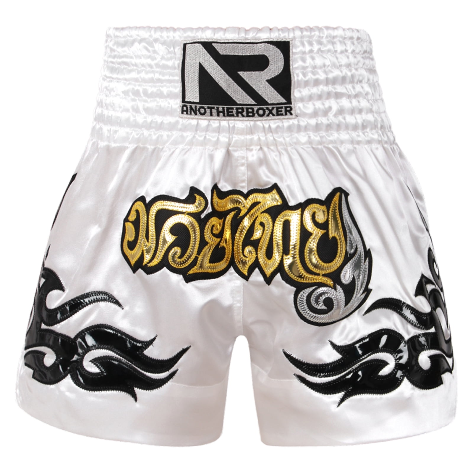 Haitryli Unisex Gym Boxing Kickboxing Shorts Muay Thai Fight Shorts ...