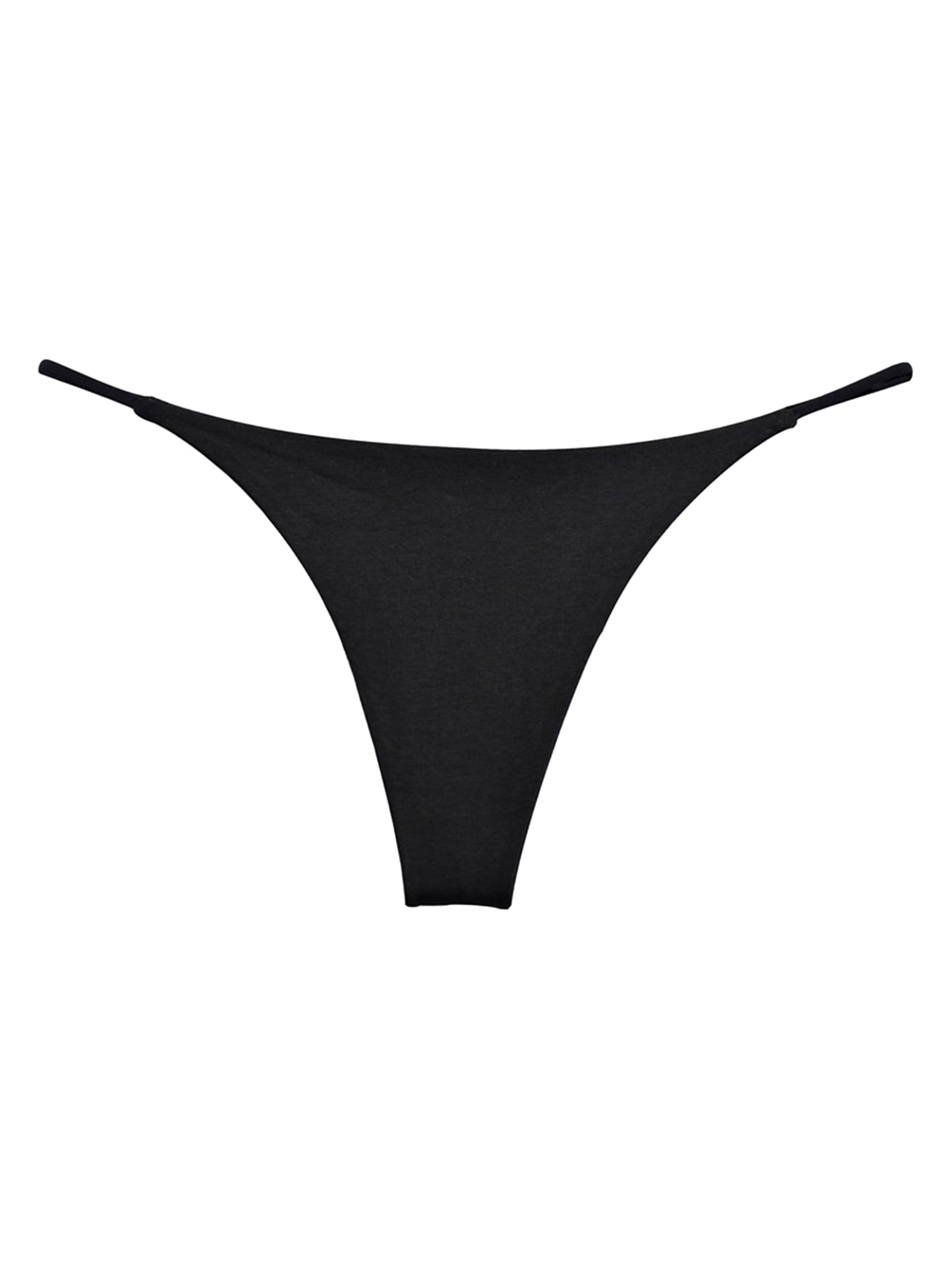 Haitryli Women's Thong Brazilian Cheeky Swimsuits Bottoms Micro G ...