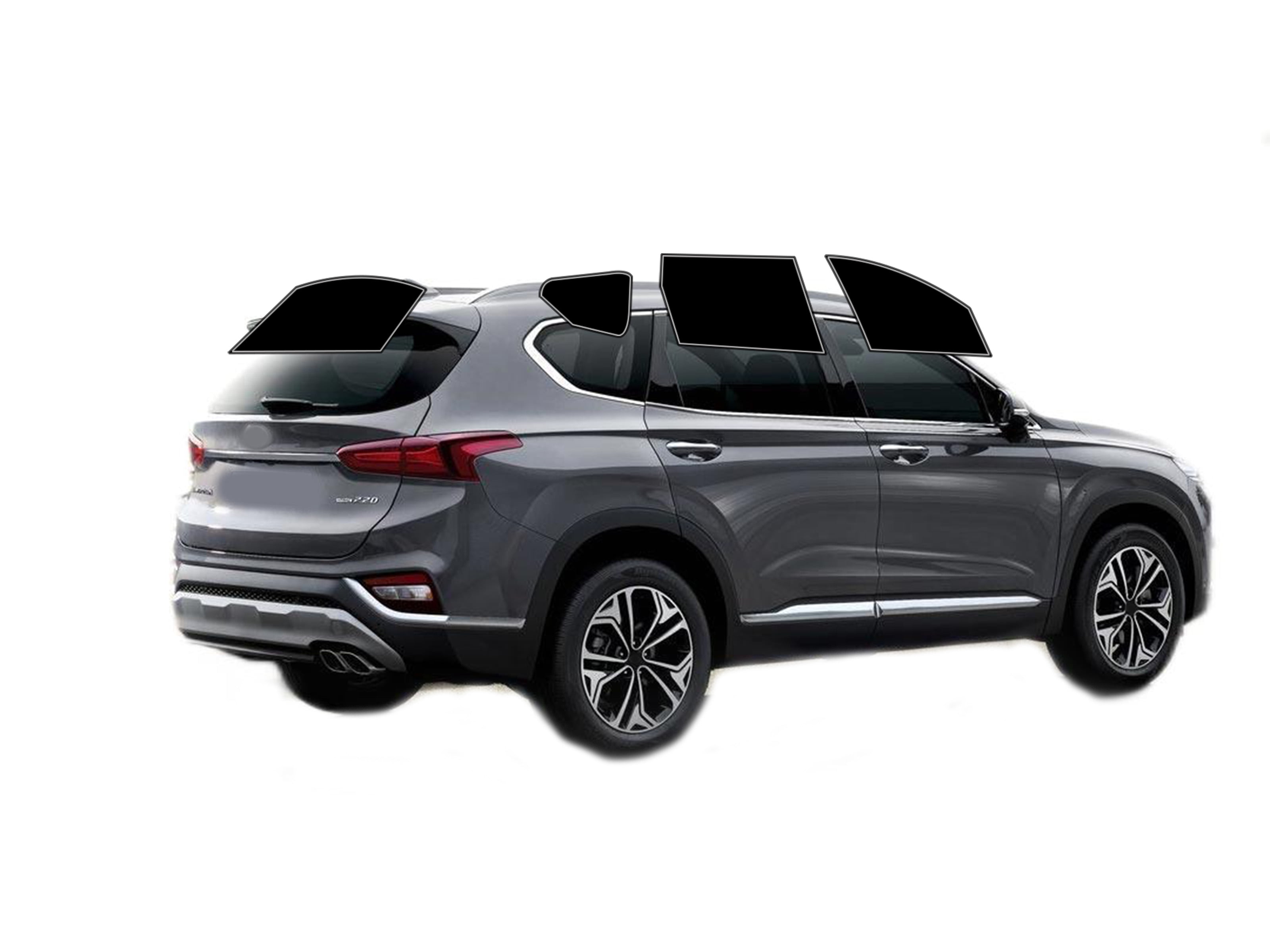 Haiy Co - PreCut 2Ply 05% Window Tint Film Kit For 2013-2018 Hyundai ...