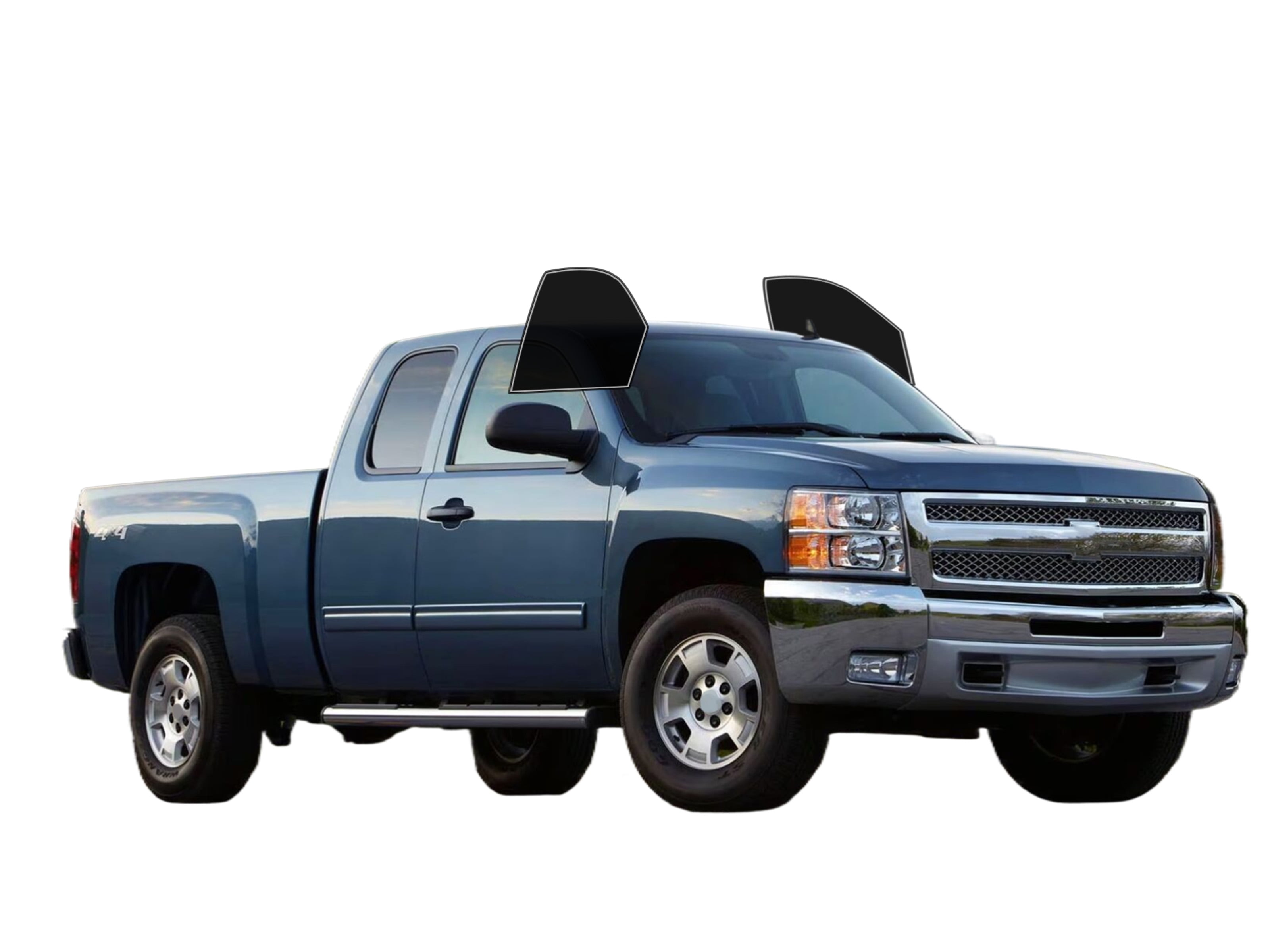 Haiy Co - PreCut 2Ply 10% Window Tint Film Kit For 2007-2013 Chevrolet ...