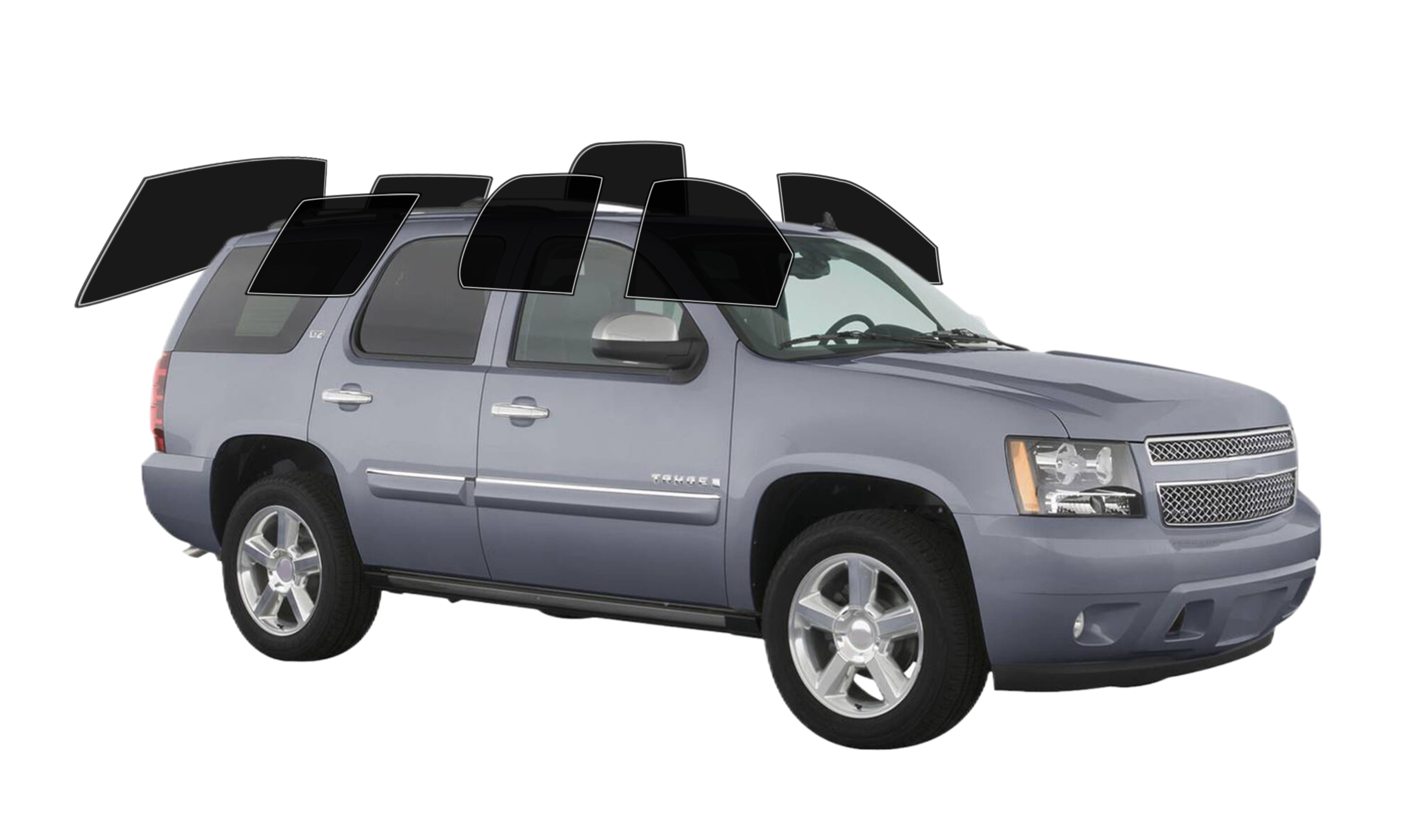 Haiy Co - PreCut 2Ply 10% Window Tint Film Kit For 2007-2014 Chevrolet ...