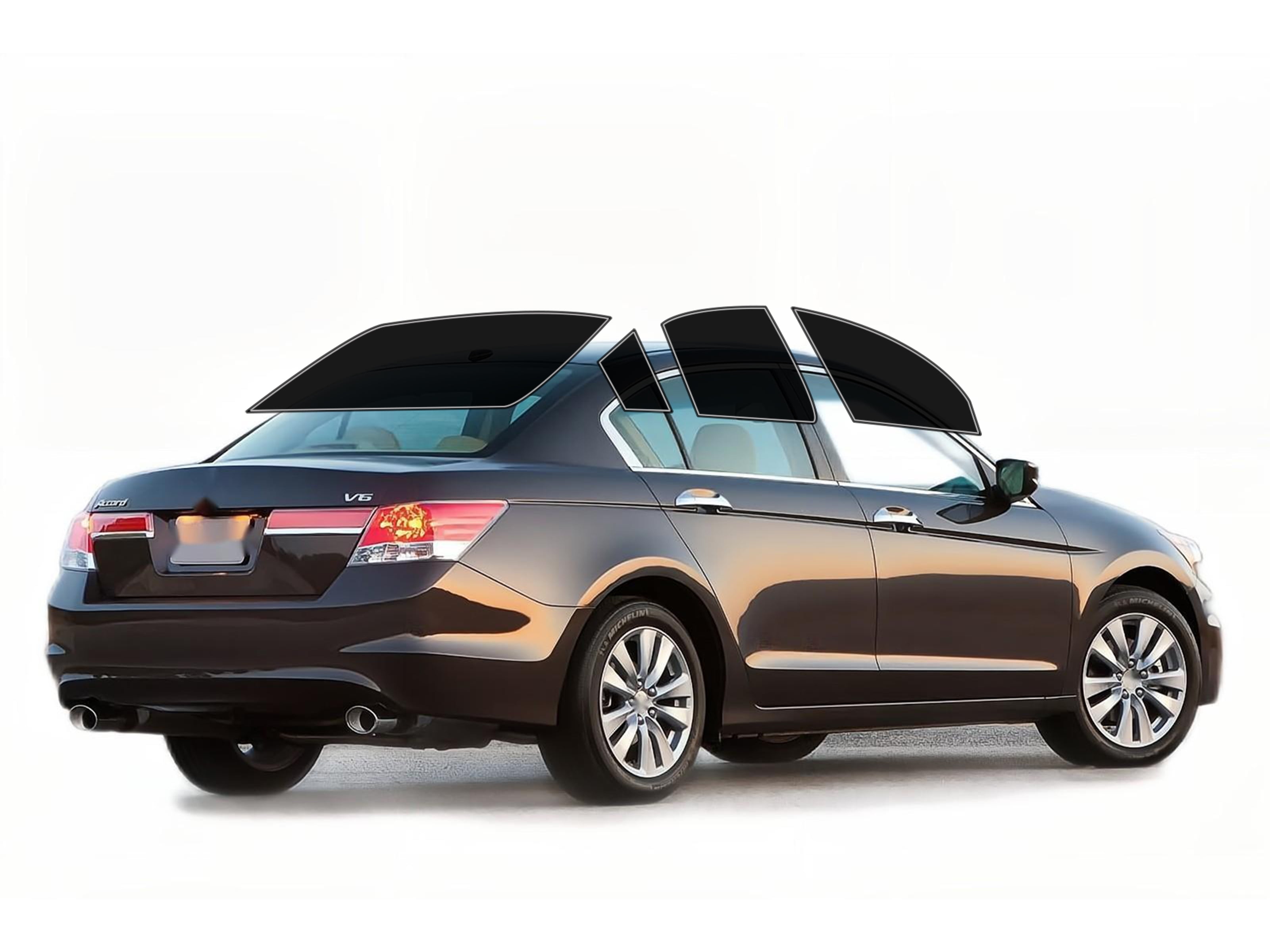 Rvinyl Window Tint Kit Compatible With Honda Pilot 2003-2008 - Black 5% ...