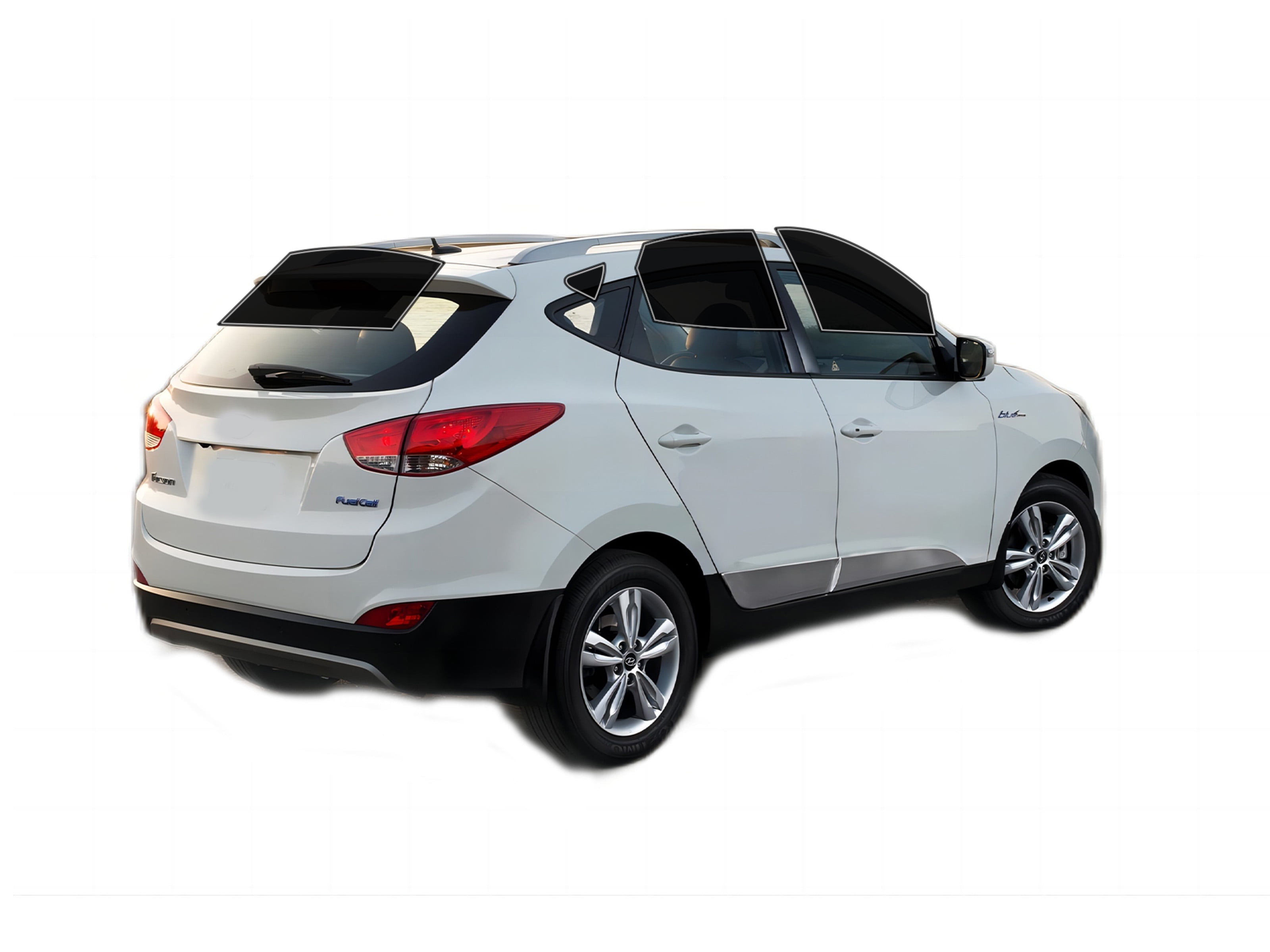 Haiy Co - PreCut 2Ply 10% Window Tint Film Kit For 2010-2015 Hyundai ...