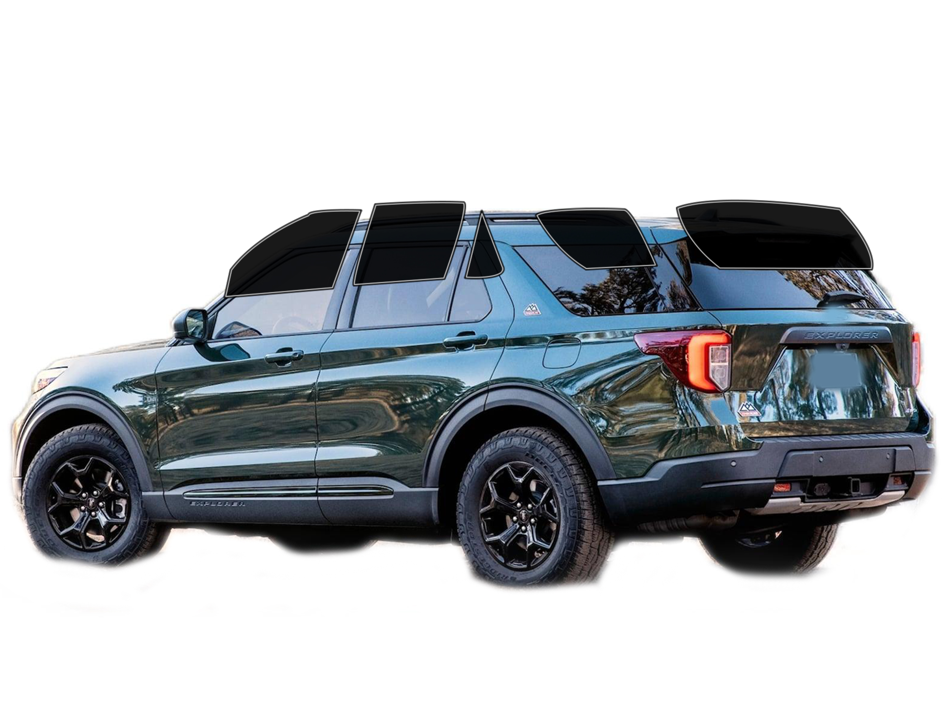 Haiy Co - PreCut 2Ply 10% Window Tint Film Kit For 2020-2025 Ford ...