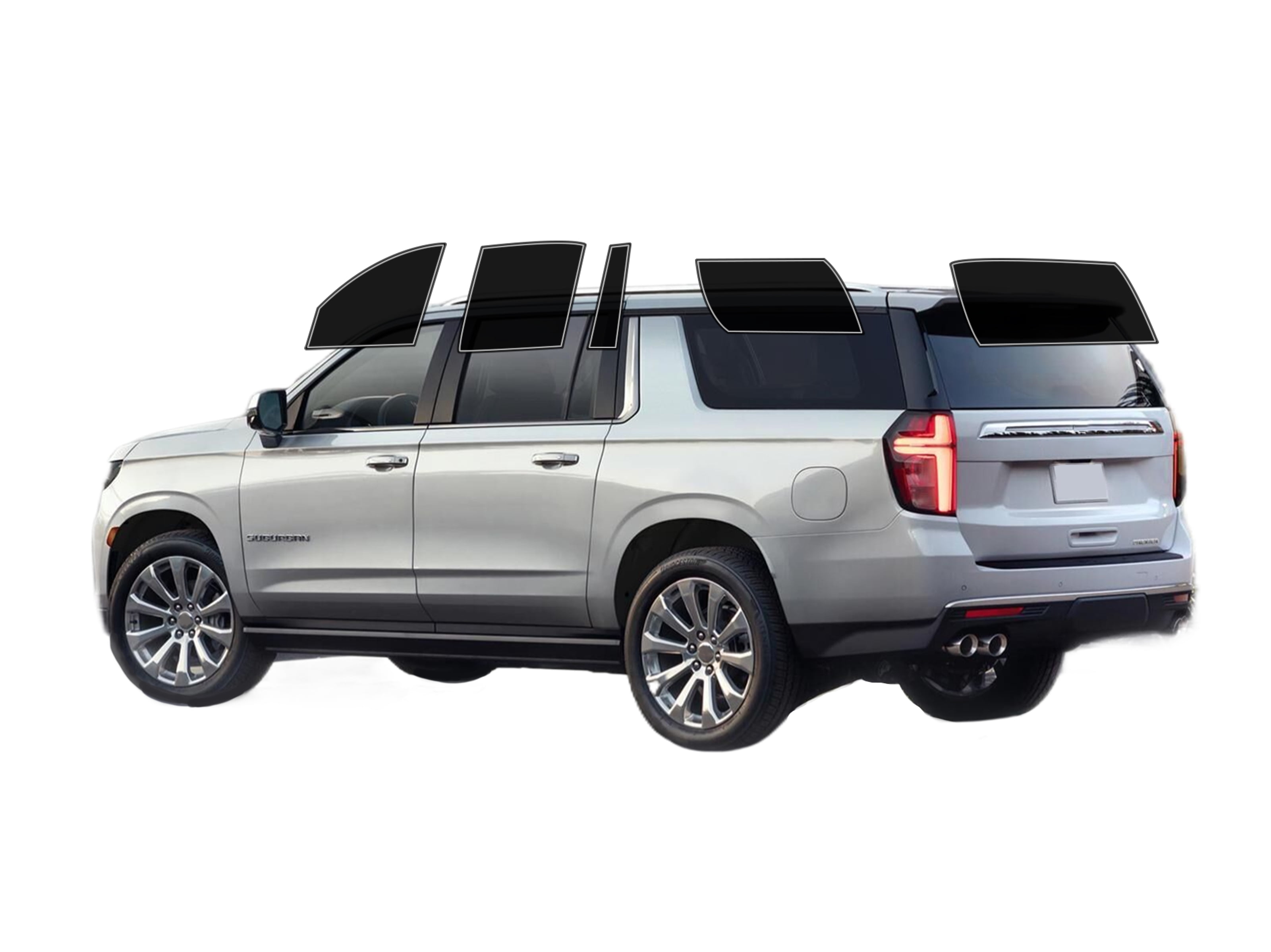 Haiy Co - PreCut 2Ply 10% Window Tint Film Kit For 2021-2025 Chevrolet ...