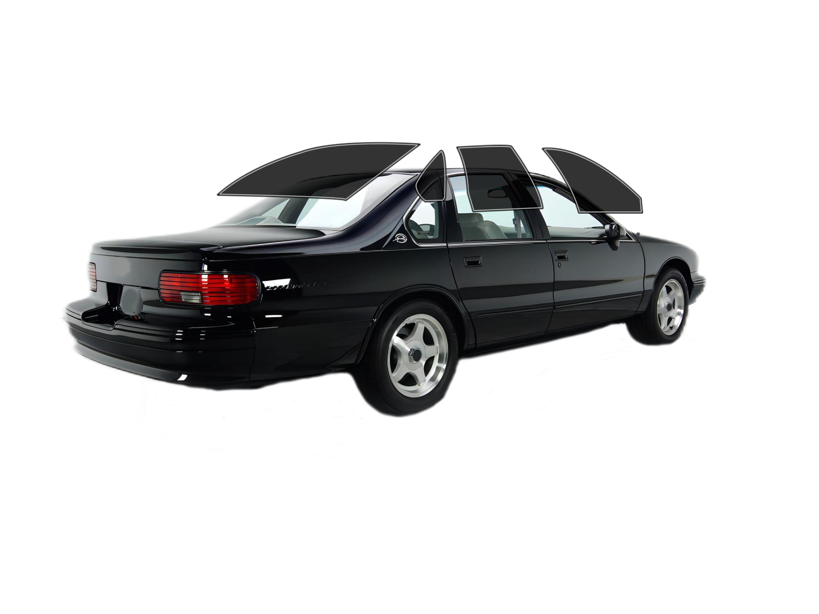 Haiy Co - PreCut 2Ply 20% Window Tint Film Kit For 1994-1997 Chevrolet ...