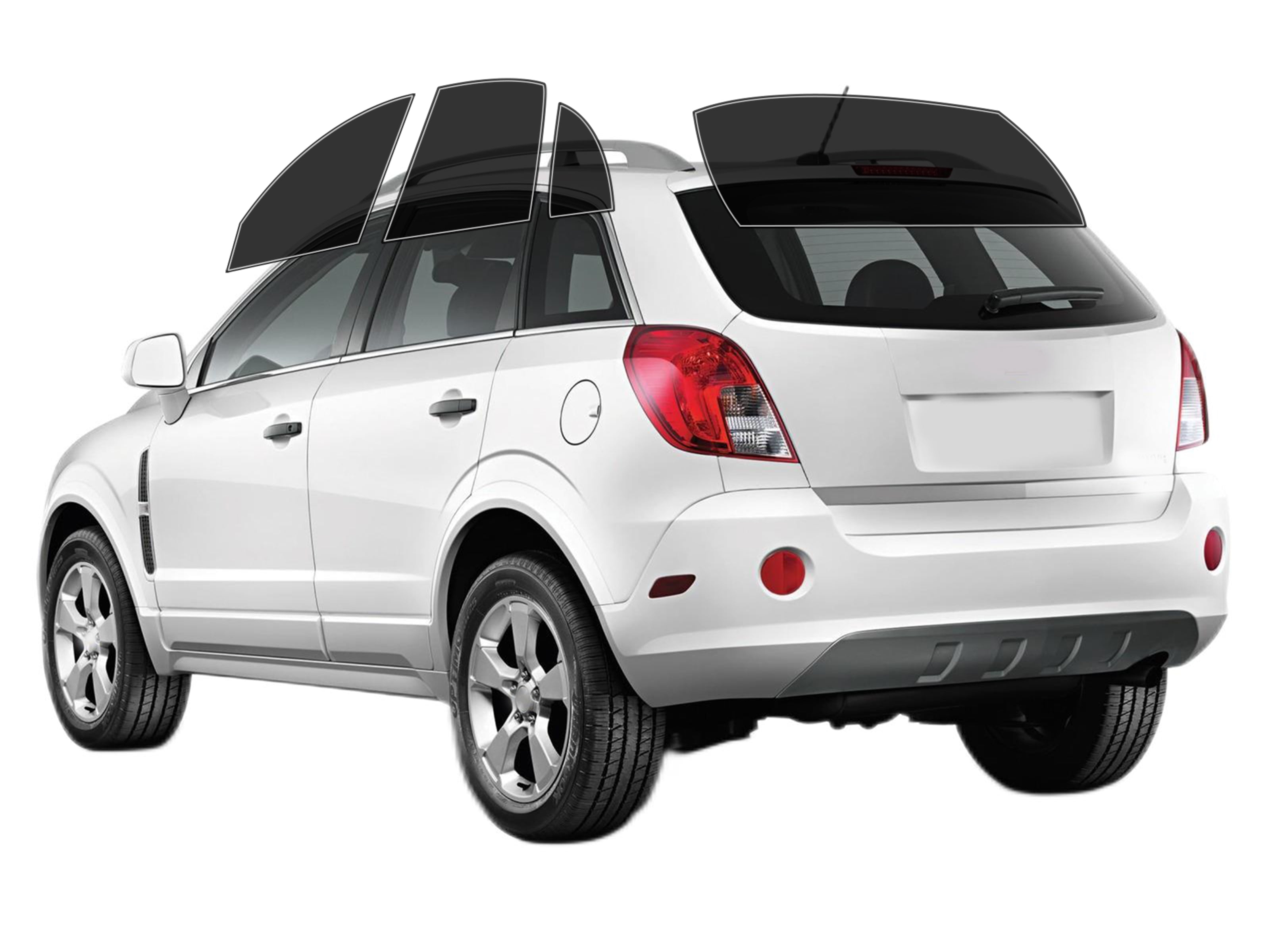 Haiy Co - PreCut 2Ply 20% Window Tint Film Kit For 2008-2015 Chevrolet ...