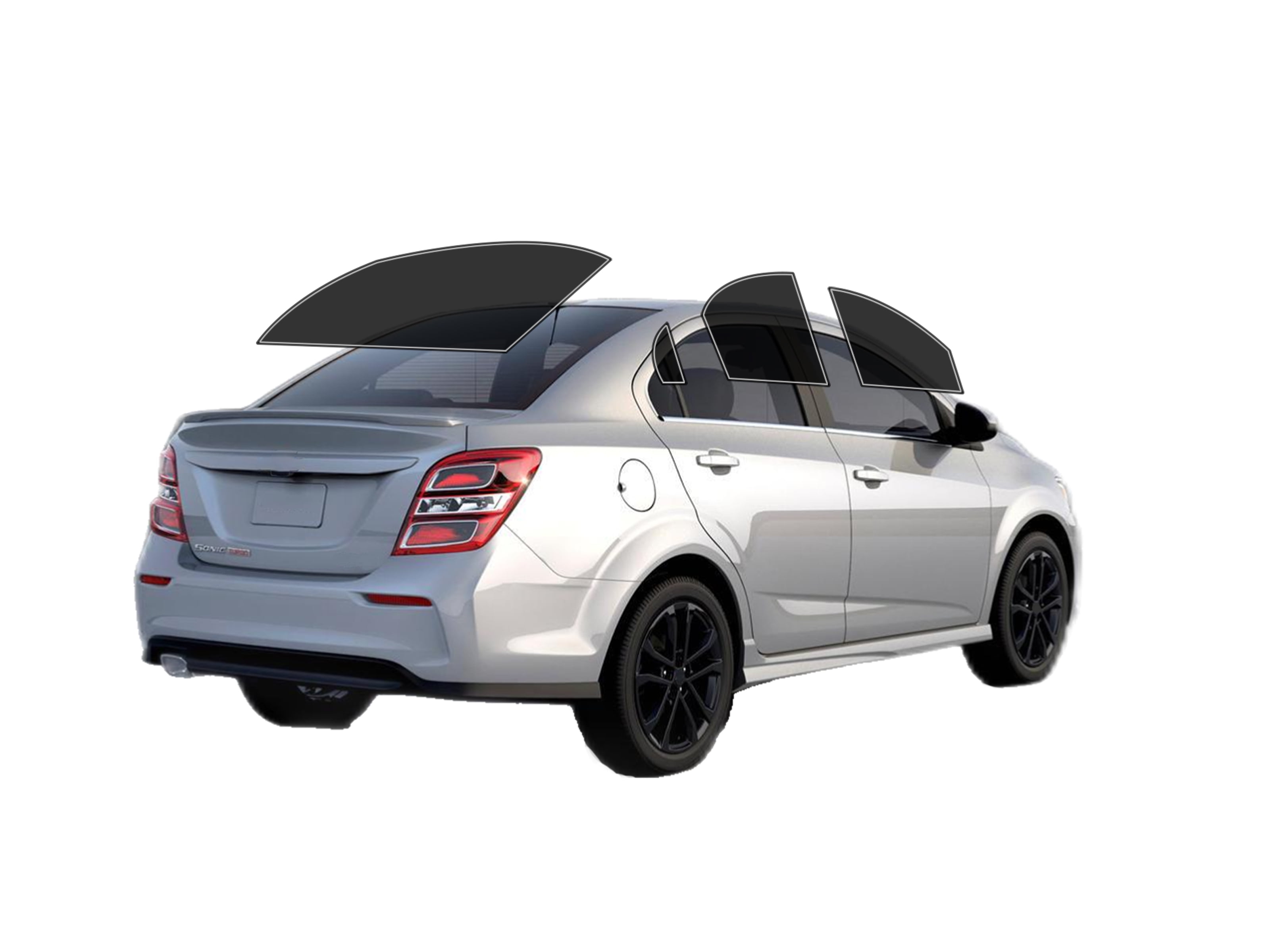 Haiy Co - PreCut 2Ply 20% Window Tint Film Kit For 2012-2020 Chevrolet ...