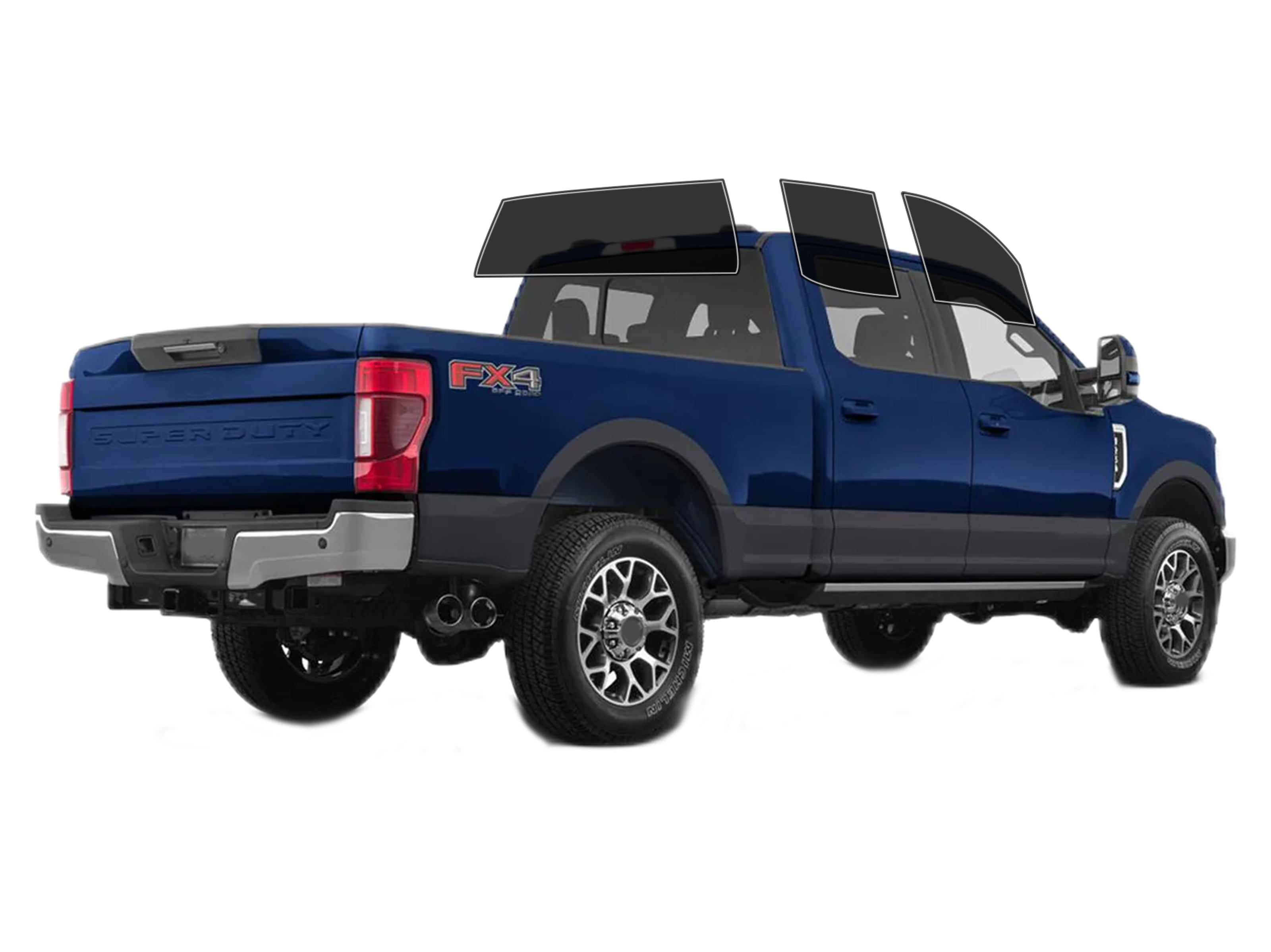 Haiy Co - PreCut 2Ply 20% Window Tint Film Kit For 2017-2025 Ford F250 ...