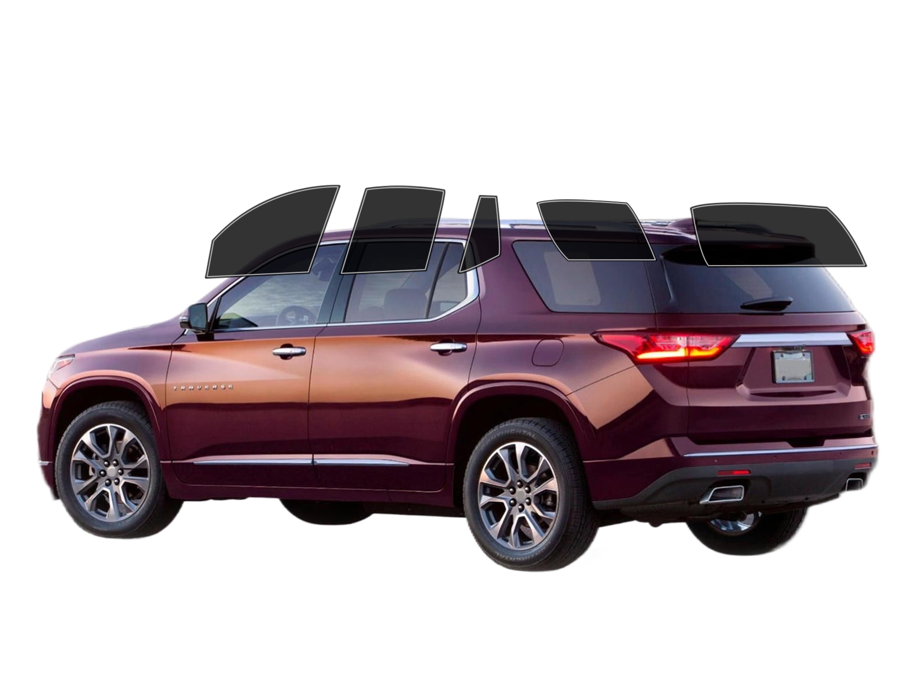 Haiy Co - PreCut 2Ply 20% Window Tint Film Kit For 2018-2023 Chevrolet ...