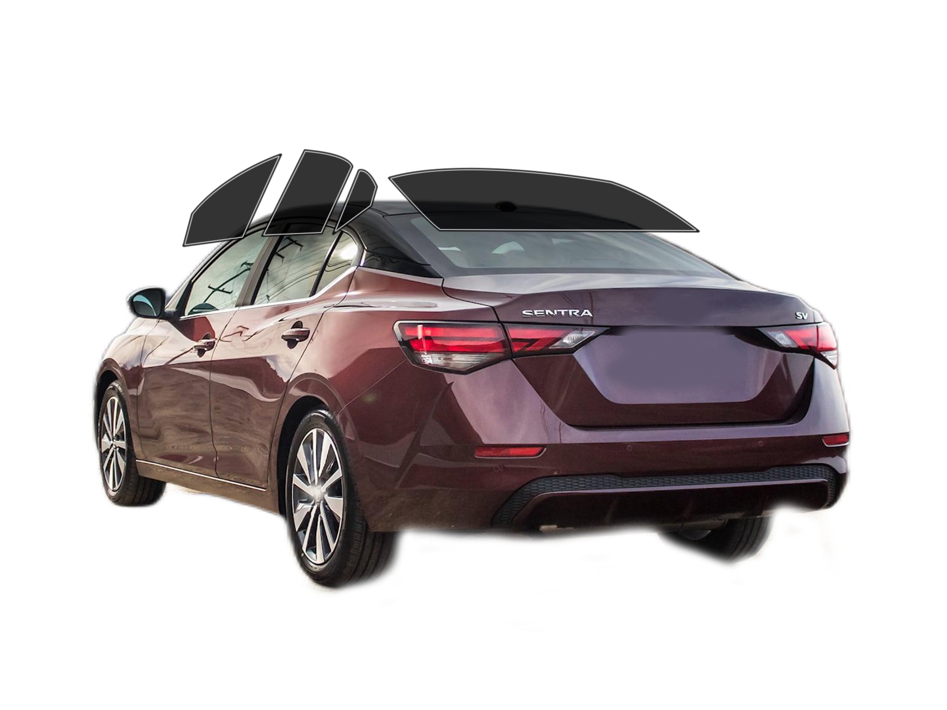 Haiy Co - PreCut 2Ply 20% Window Tint Film Kit For 2020-2024 Nissan ...