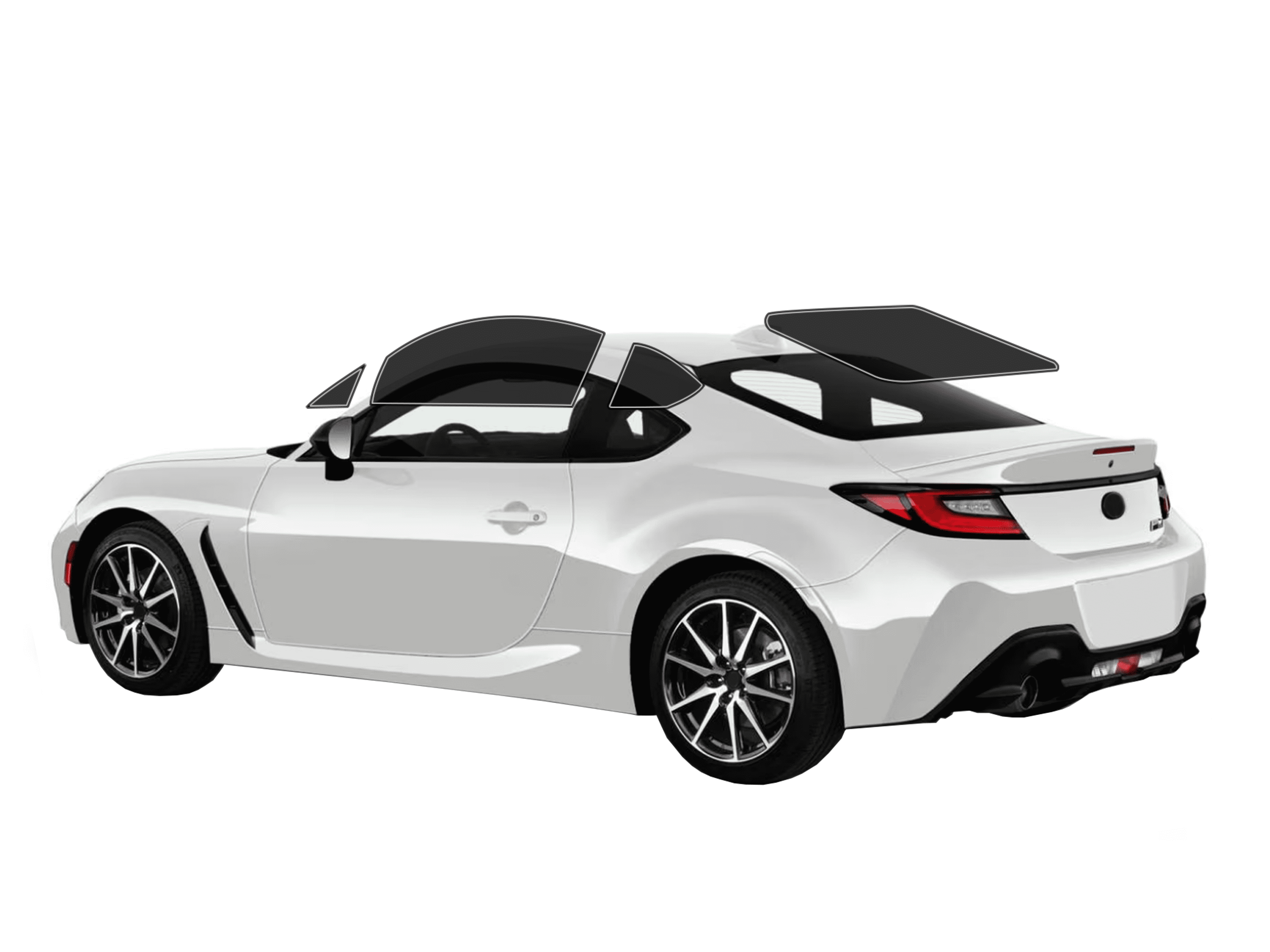 Haiy Co - PreCut 2Ply 20% Window Tint Film Kit For 2022-2025 Toyota ...