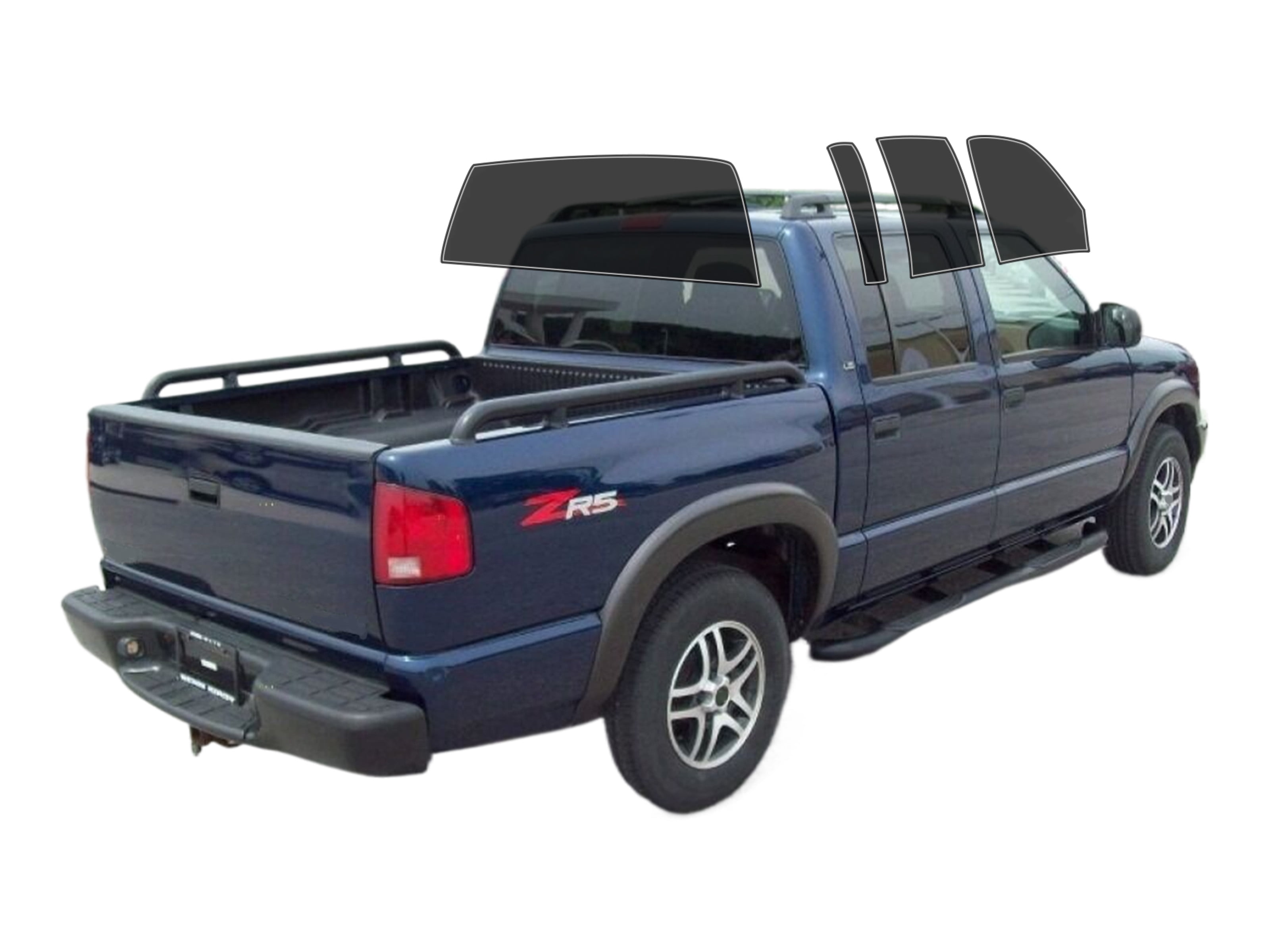 Haiy Co - PreCut 2Ply 25% Window Tint Film Kit For 1994-2004 Chevrolet ...