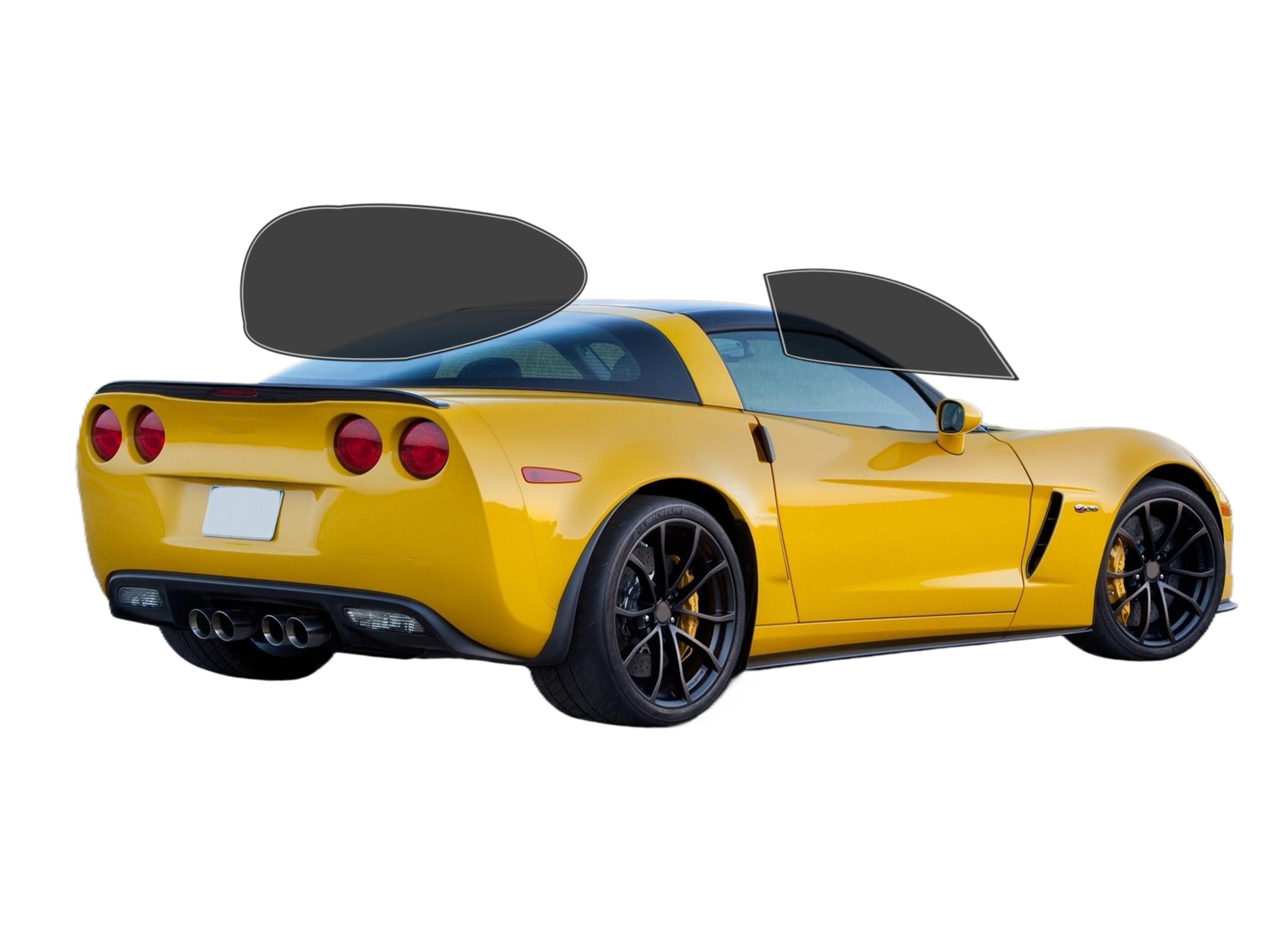 Haiy Co - PreCut 2Ply 25% Window Tint Film Kit For 2005-2013 Chevrolet ...