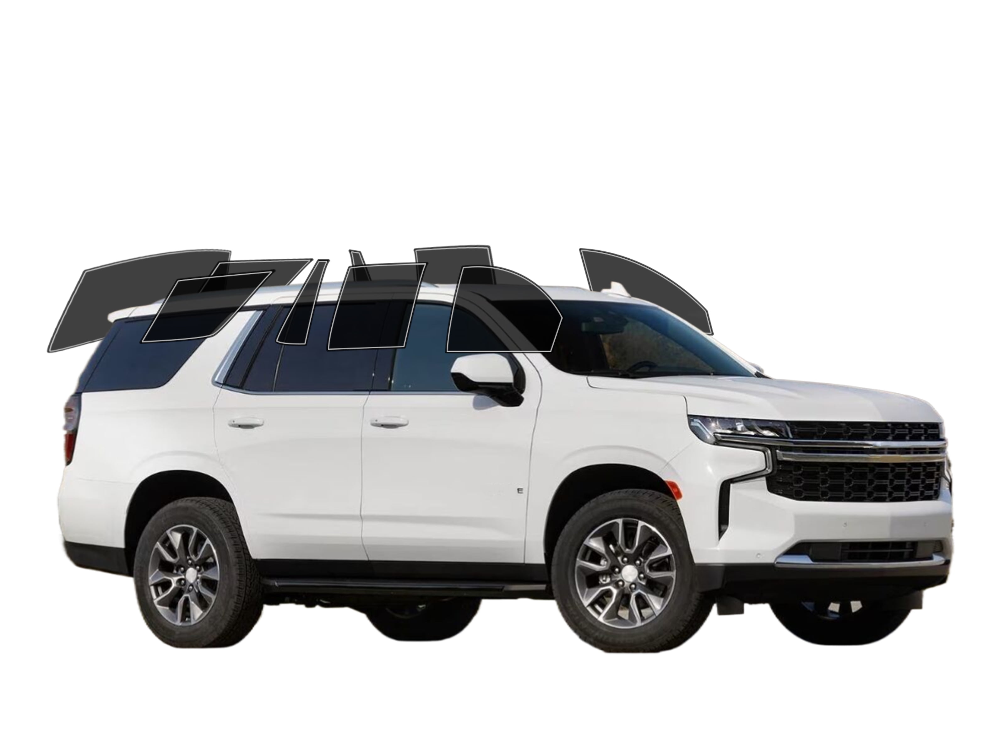 Haiy Co - PreCut 2Ply 25% Window Tint Film Kit For 2021-2025 Chevrolet ...