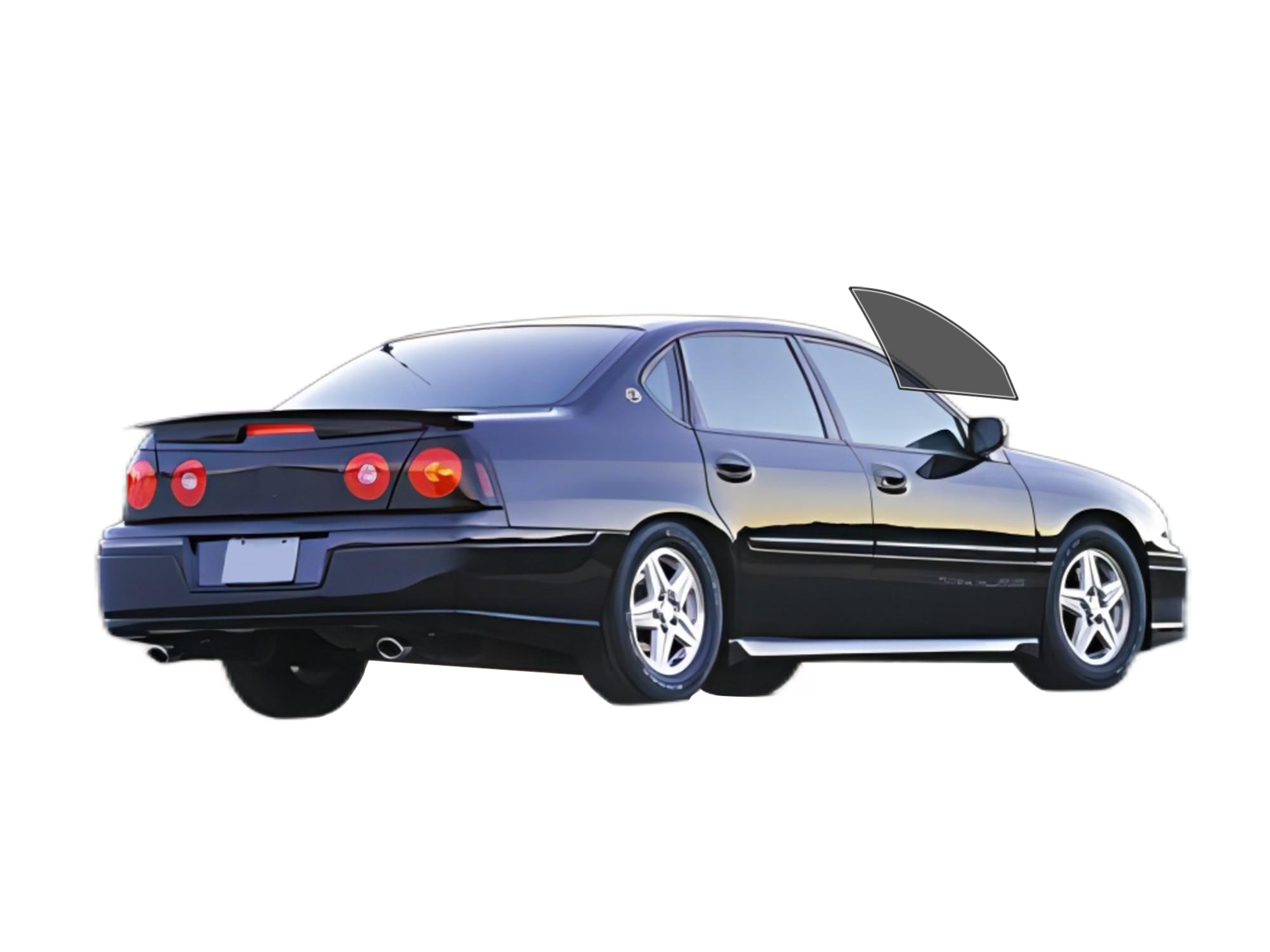 Haiy Co - PreCut 2Ply 35% Window Tint Film Kit For 2000-2005 Chevrolet ...