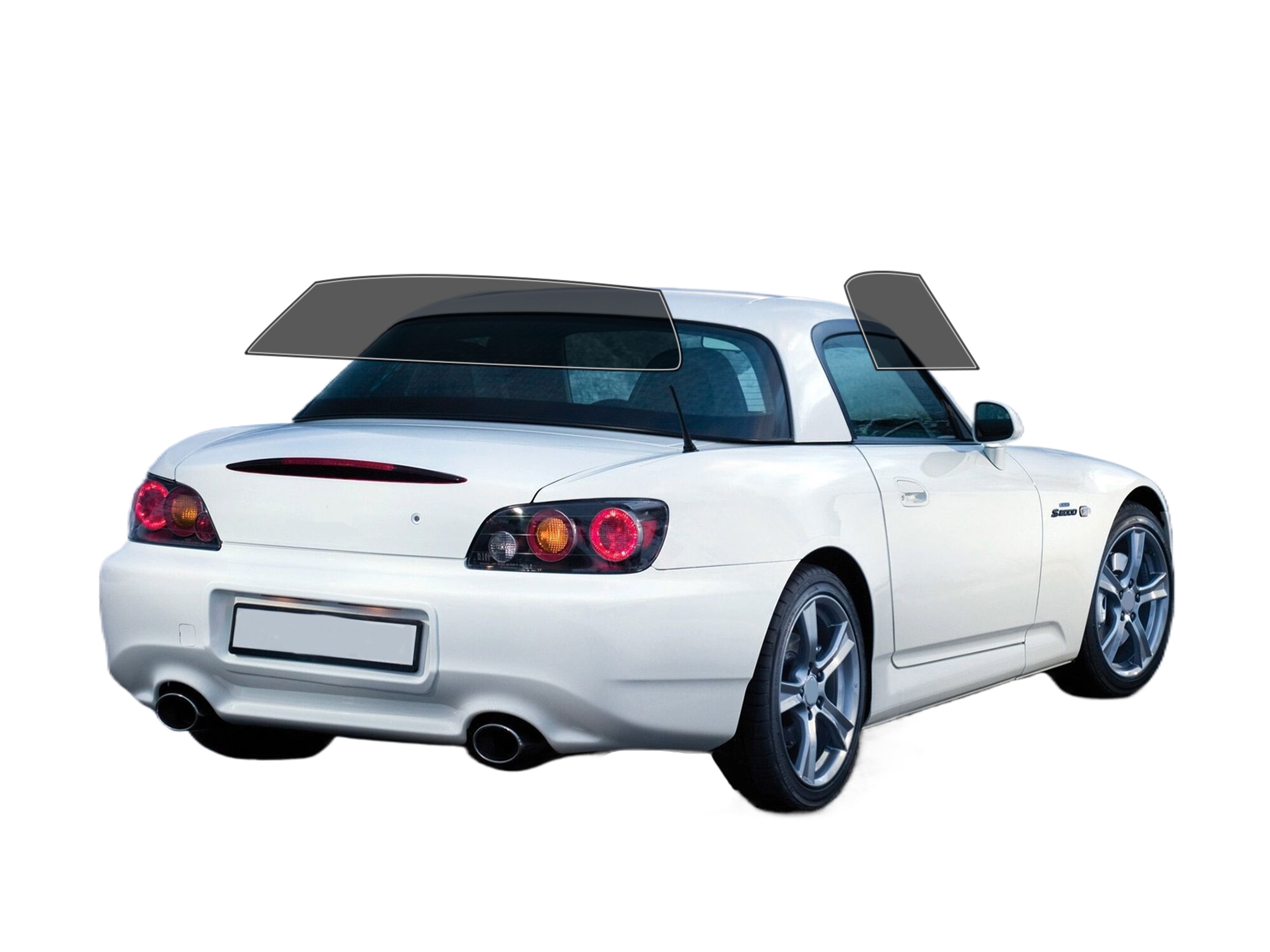 Haiy Co - PreCut 2Ply 35% Window Tint Film Kit For 2000-2009 Honda ...
