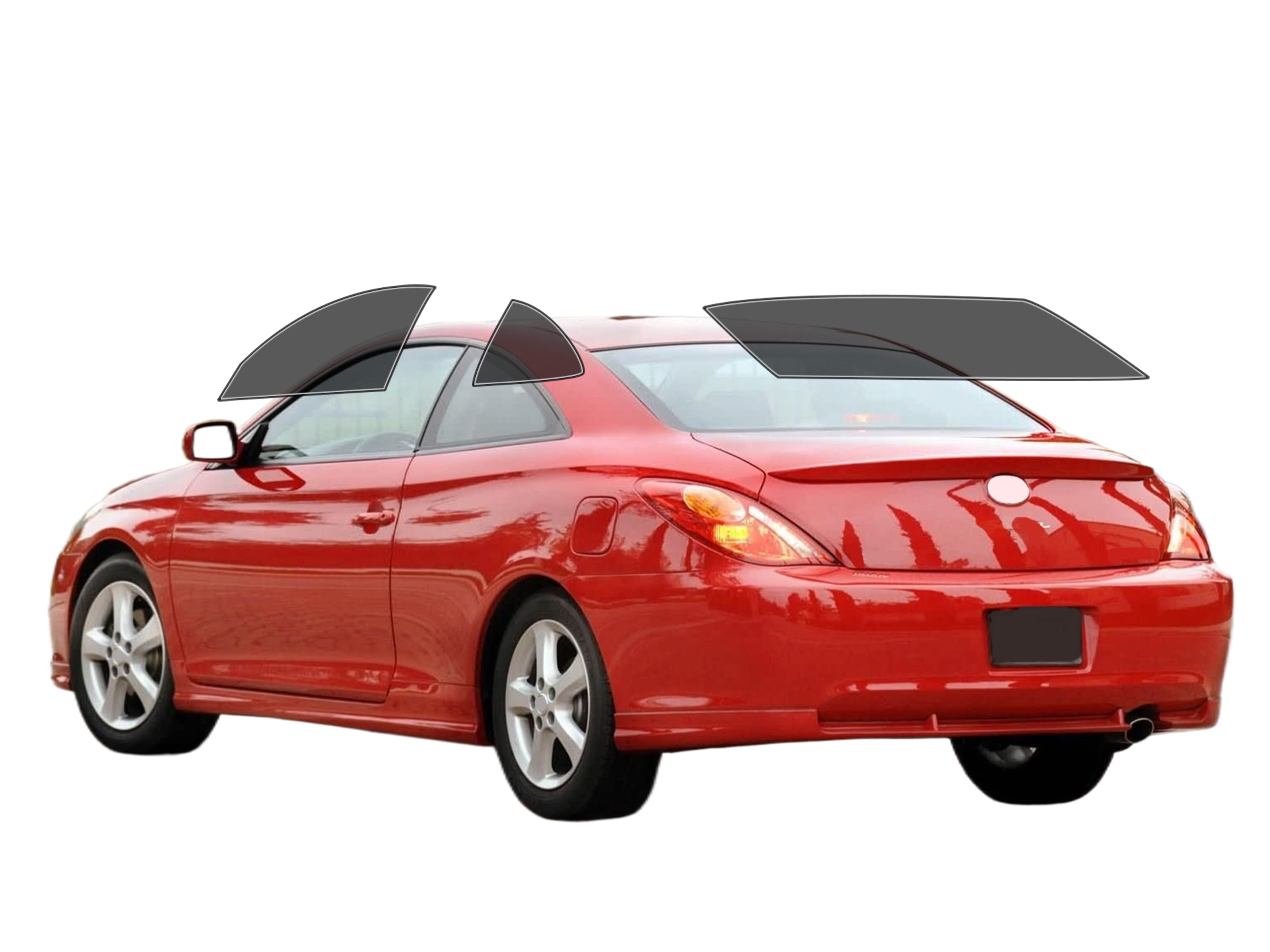 Haiy Co - PreCut 2Ply 35% Window Tint Film Kit For 2004-2008 Toyota ...