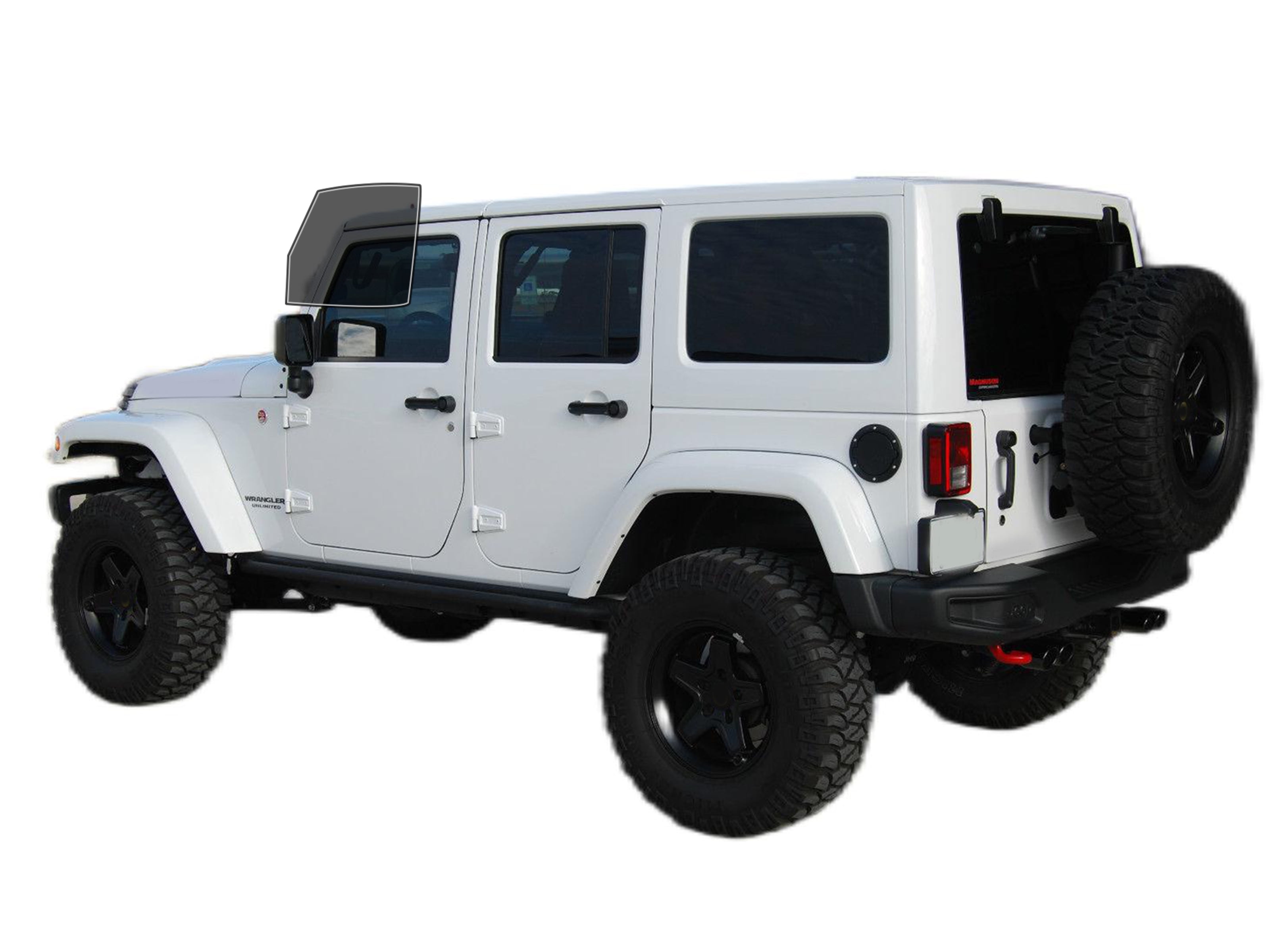 Haiy Co - PreCut 2Ply 35% Window Tint Film Kit For 2011-2017 Jeep ...