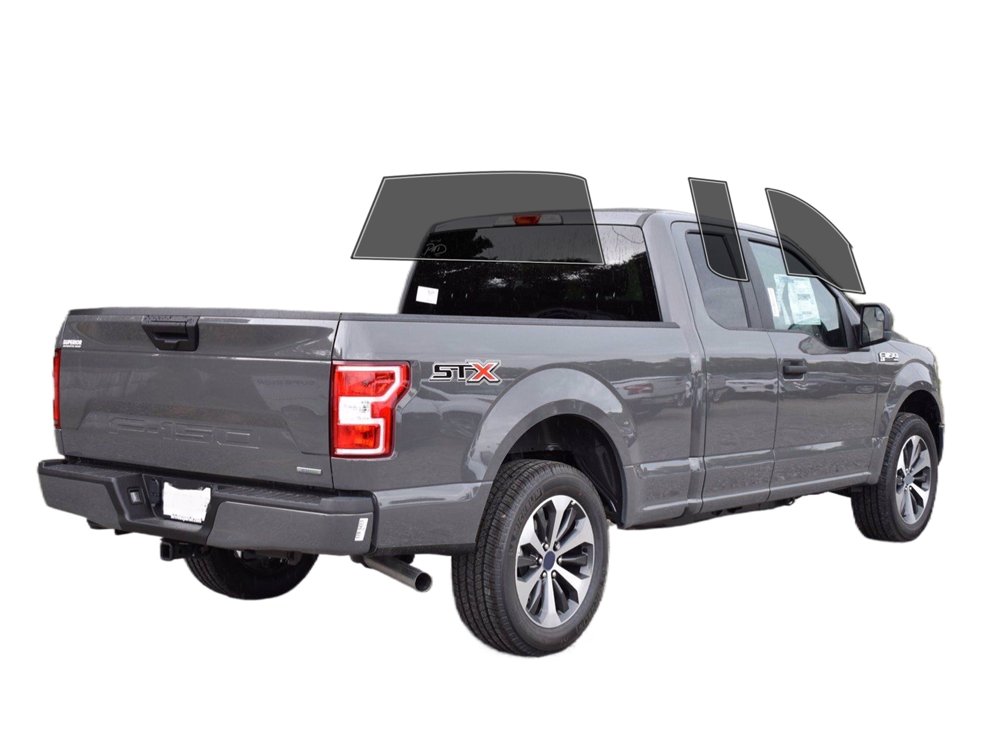 Haiy Co - PreCut 2Ply 35% Window Tint Film Kit For 2021-2025 Ford F150 ...
