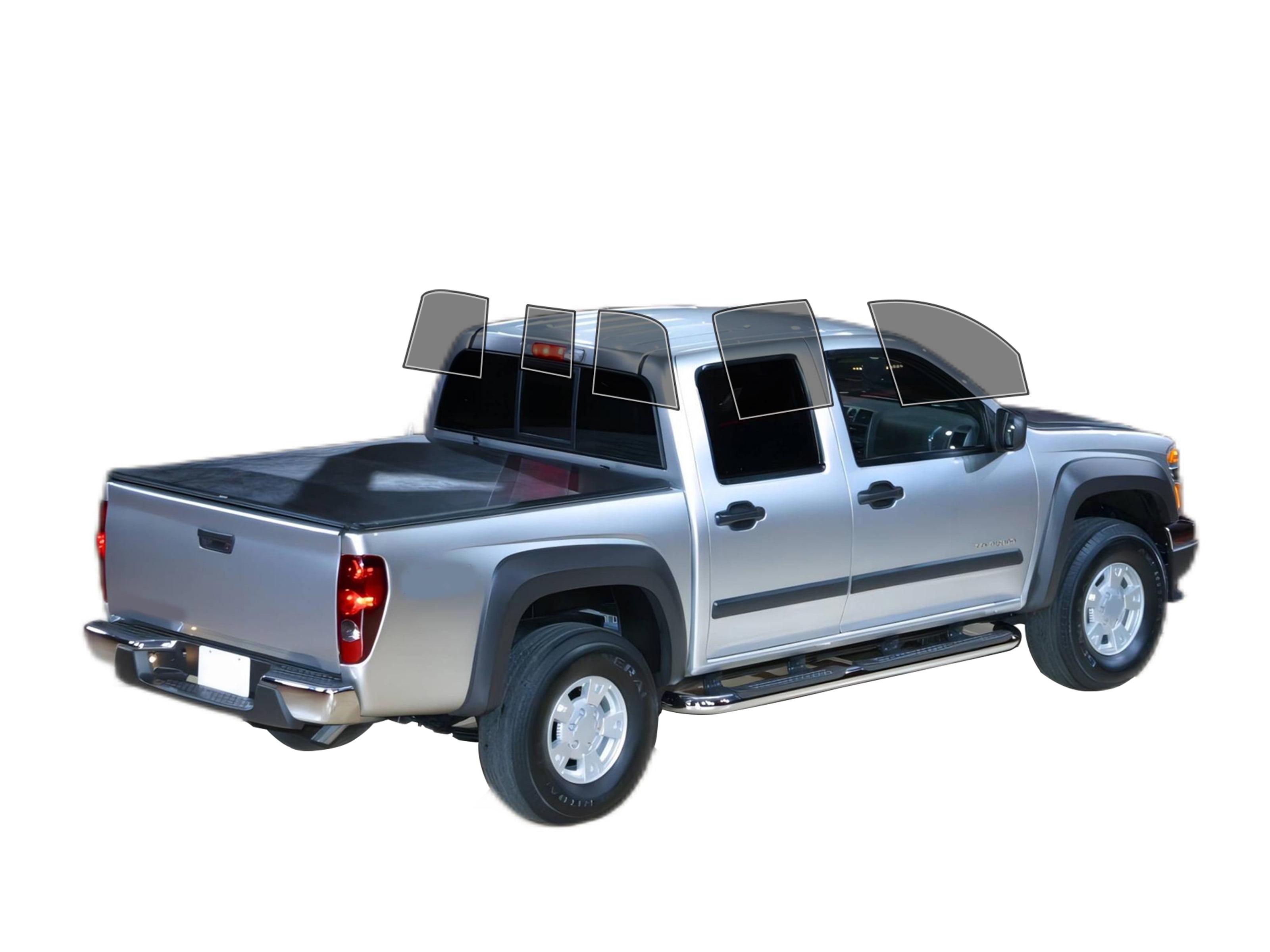 Haiy Co - PreCut 2Ply 50% Window Tint Film Kit For 2004-2012 Chevrolet ...