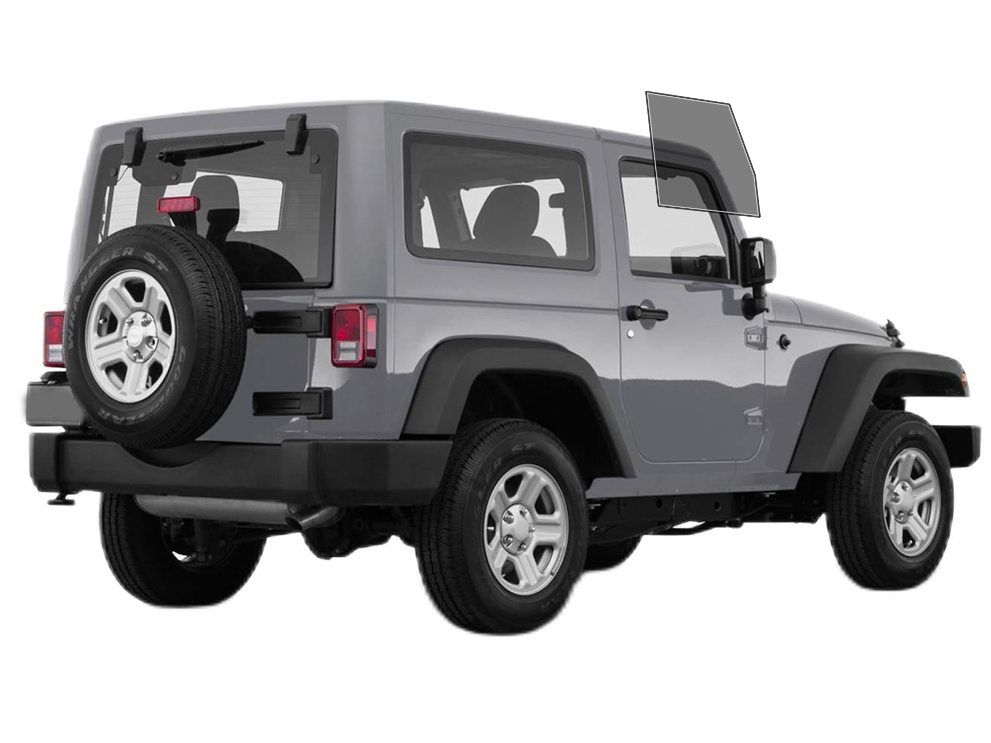 Haiy Co - PreCut 2Ply 50% Window Tint Film Kit For 2011-2017 Jeep ...
