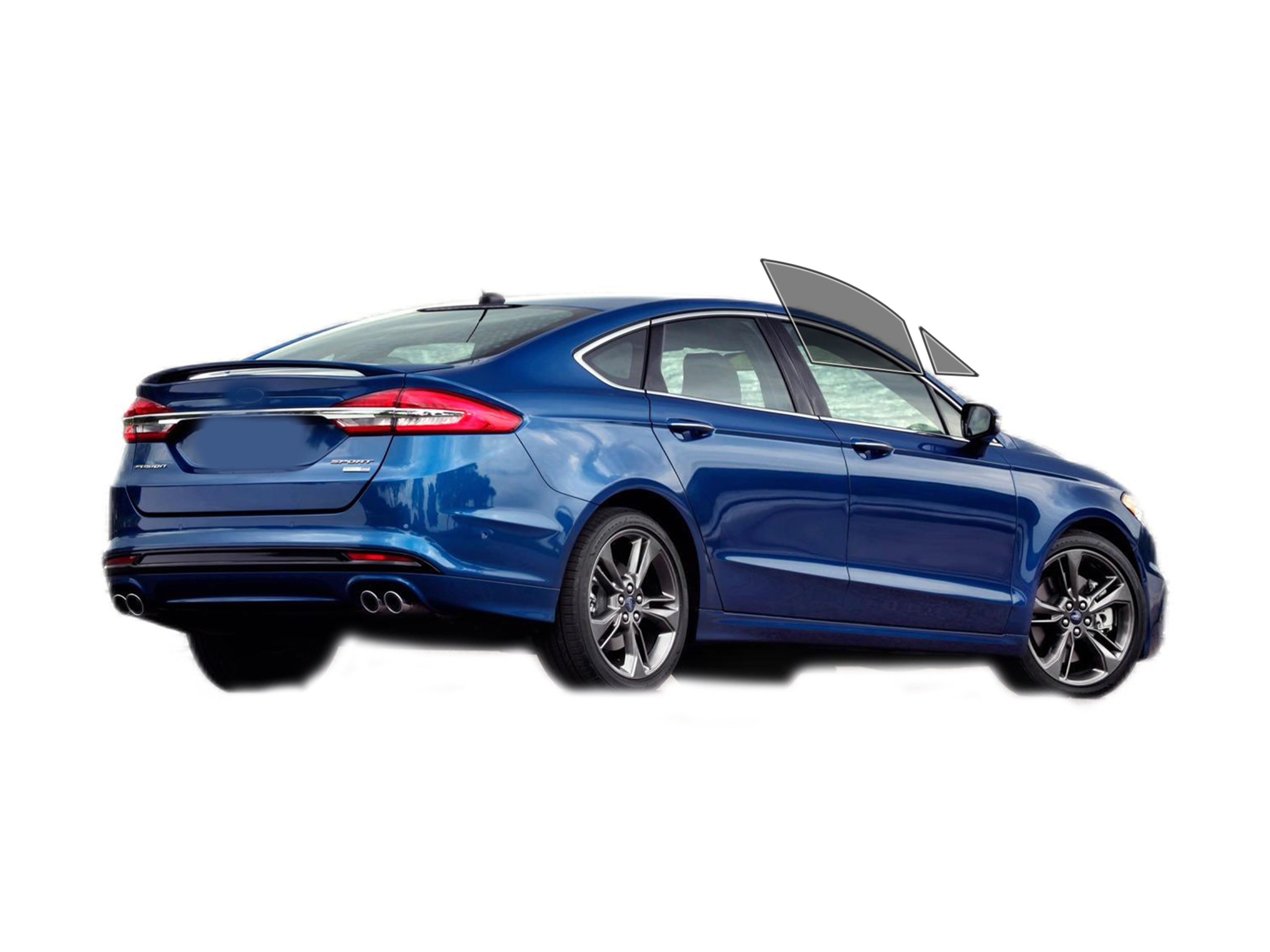 Haiy Co - PreCut 2Ply 50% Window Tint Film Kit For 2013-2020 Ford ...
