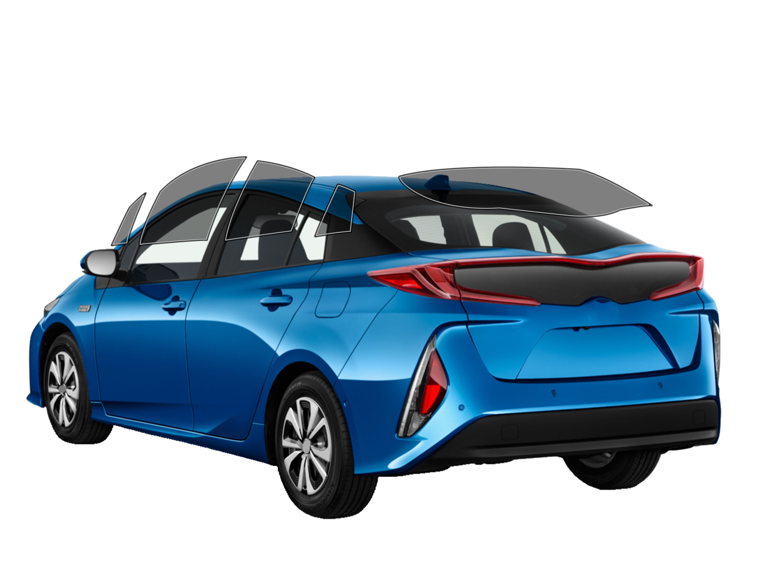 Haiy Co - PreCut 2Ply 50% Window Tint Film Kit For 2017-2022 Toyota ...