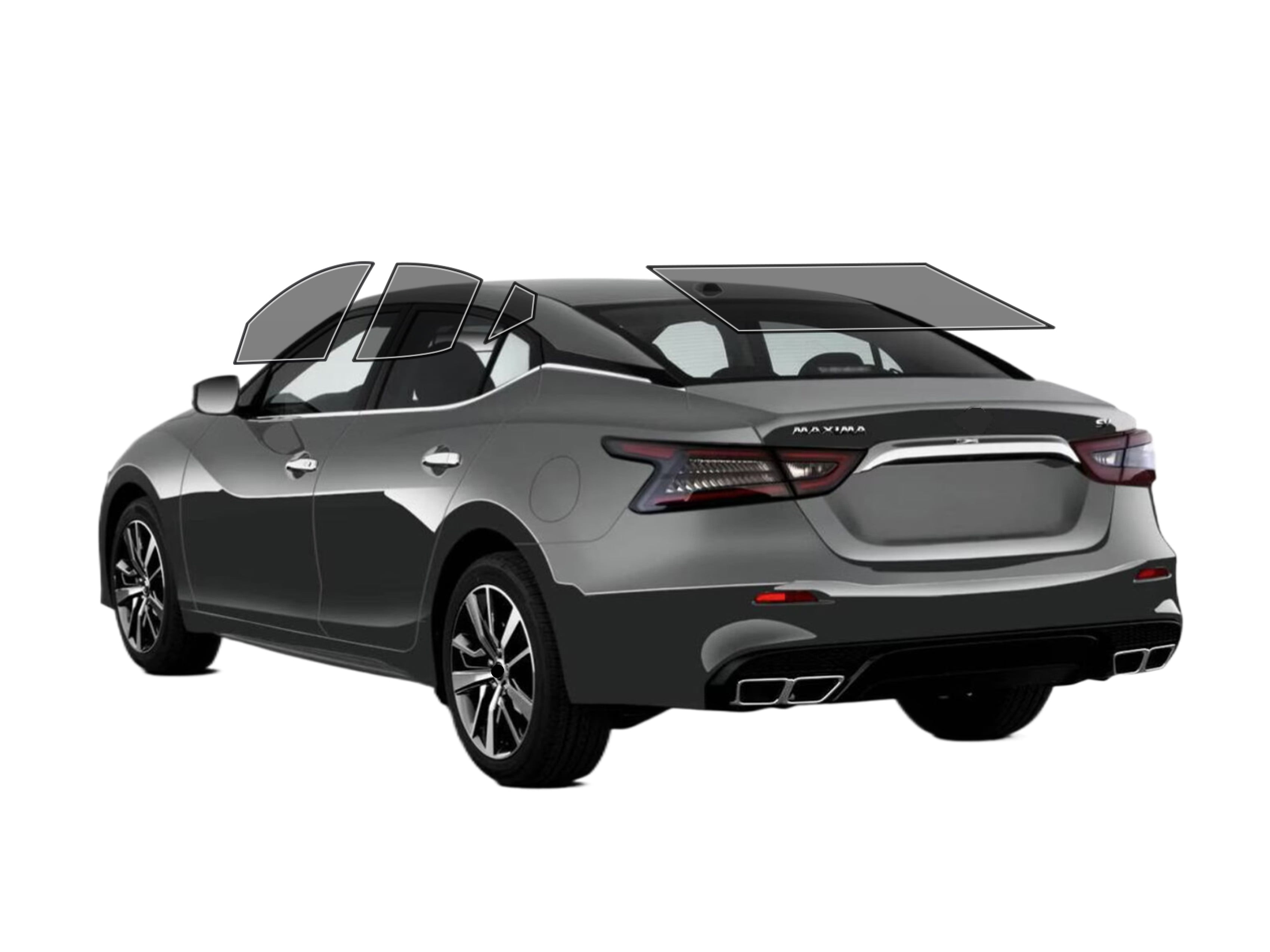 Haiy Co - PreCut 2Ply 50% Window Tint Film Kit For 2020-2024 Nissan ...