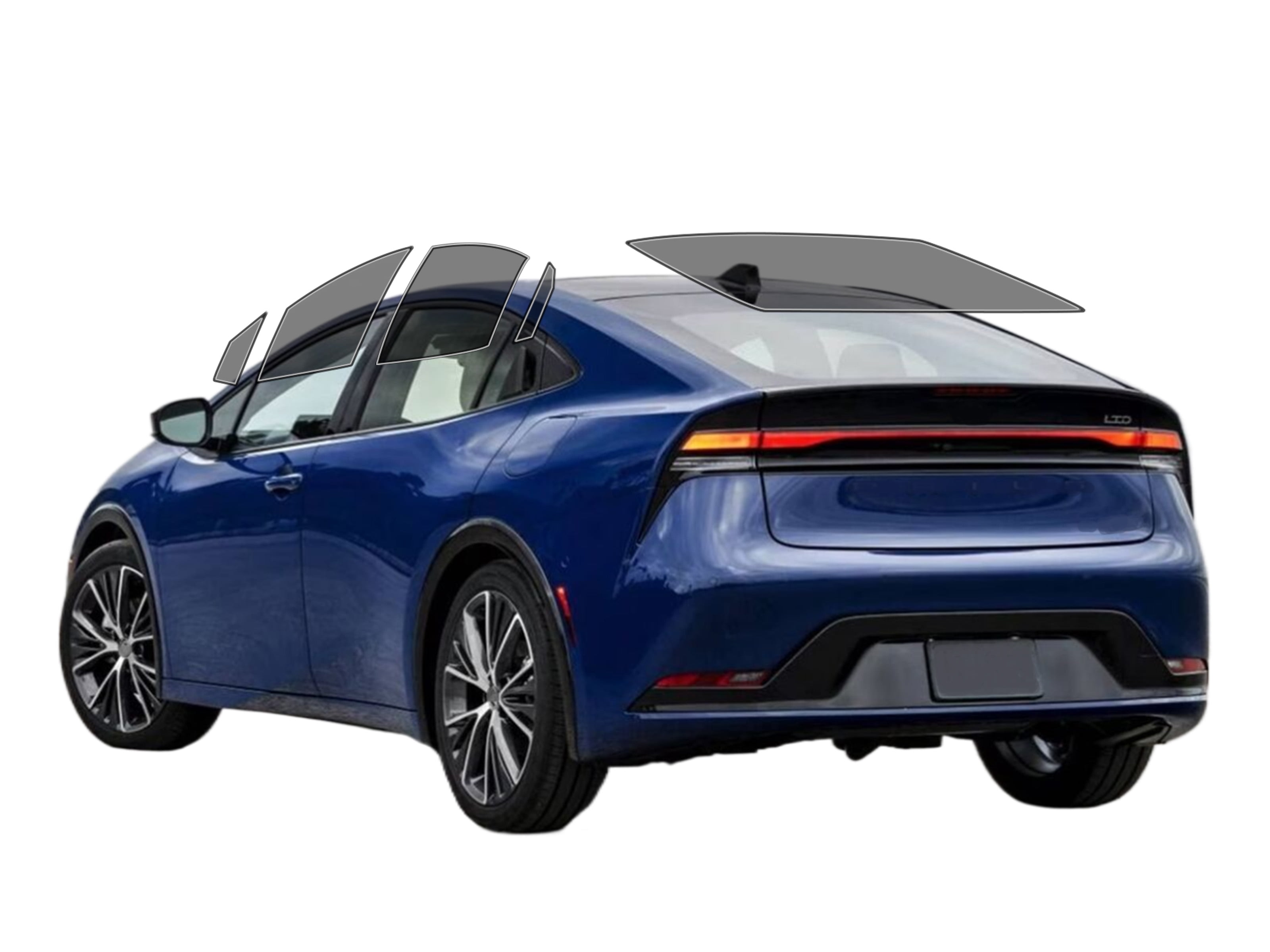 Haiy Co - PreCut 2Ply 50% Window Tint Film Kit For 2023-2025 Toyota ...
