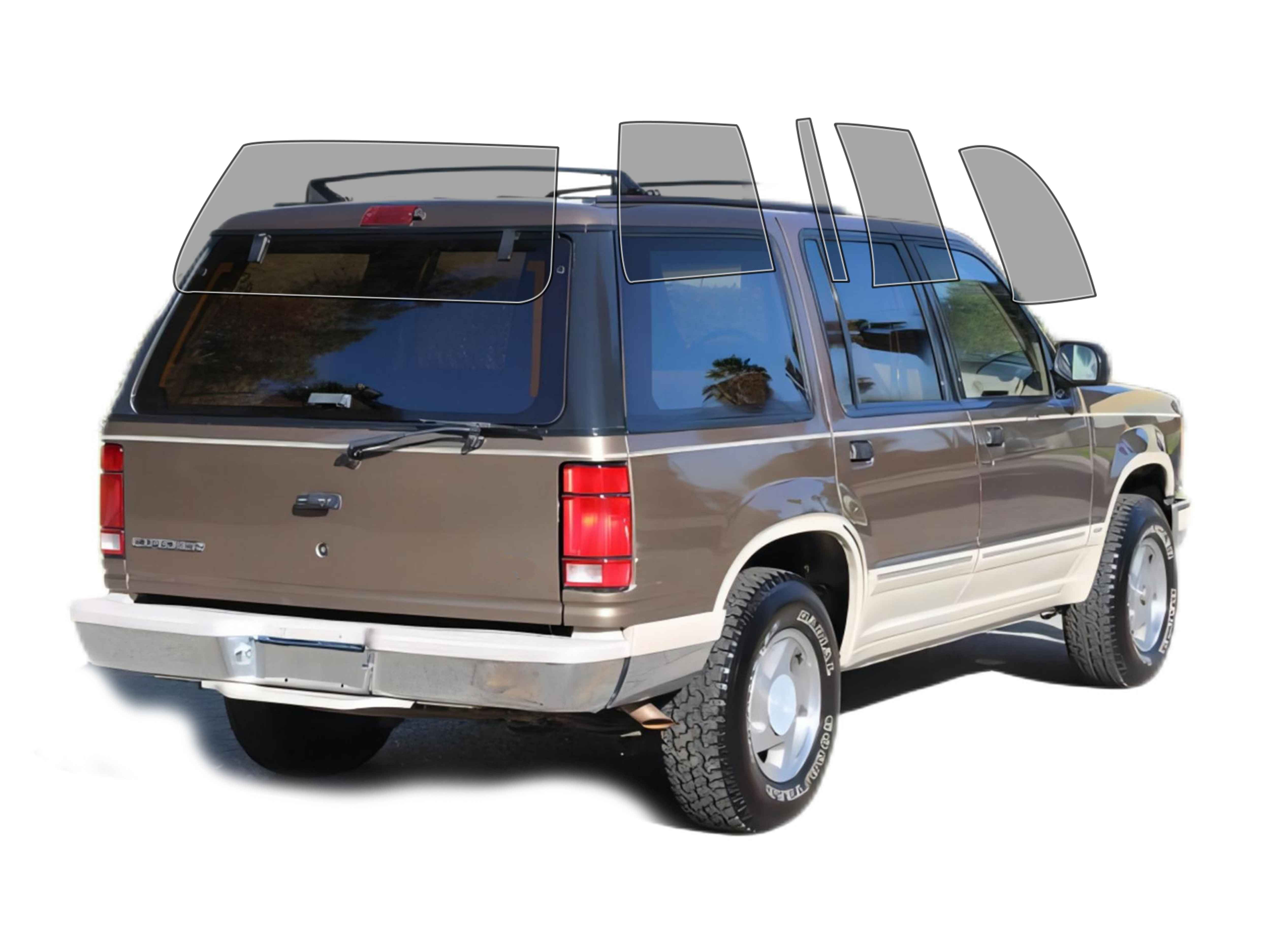 Haiy Co - PreCut 2Ply 70% Window Tint Film Kit For 1991-1994 Ford ...