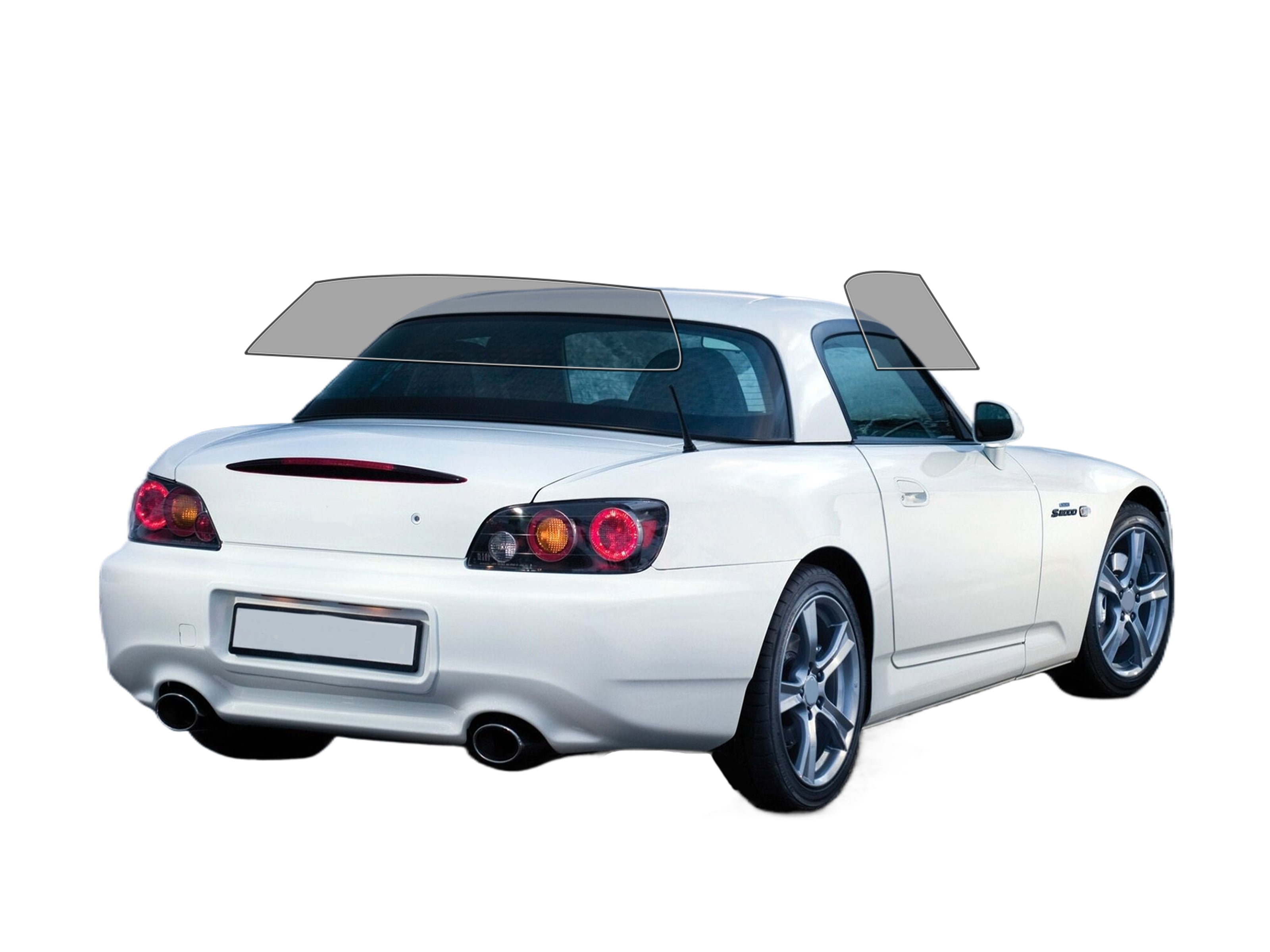 Haiy Co - PreCut 2Ply 70% Window Tint Film Kit For 2000-2009 Honda ...