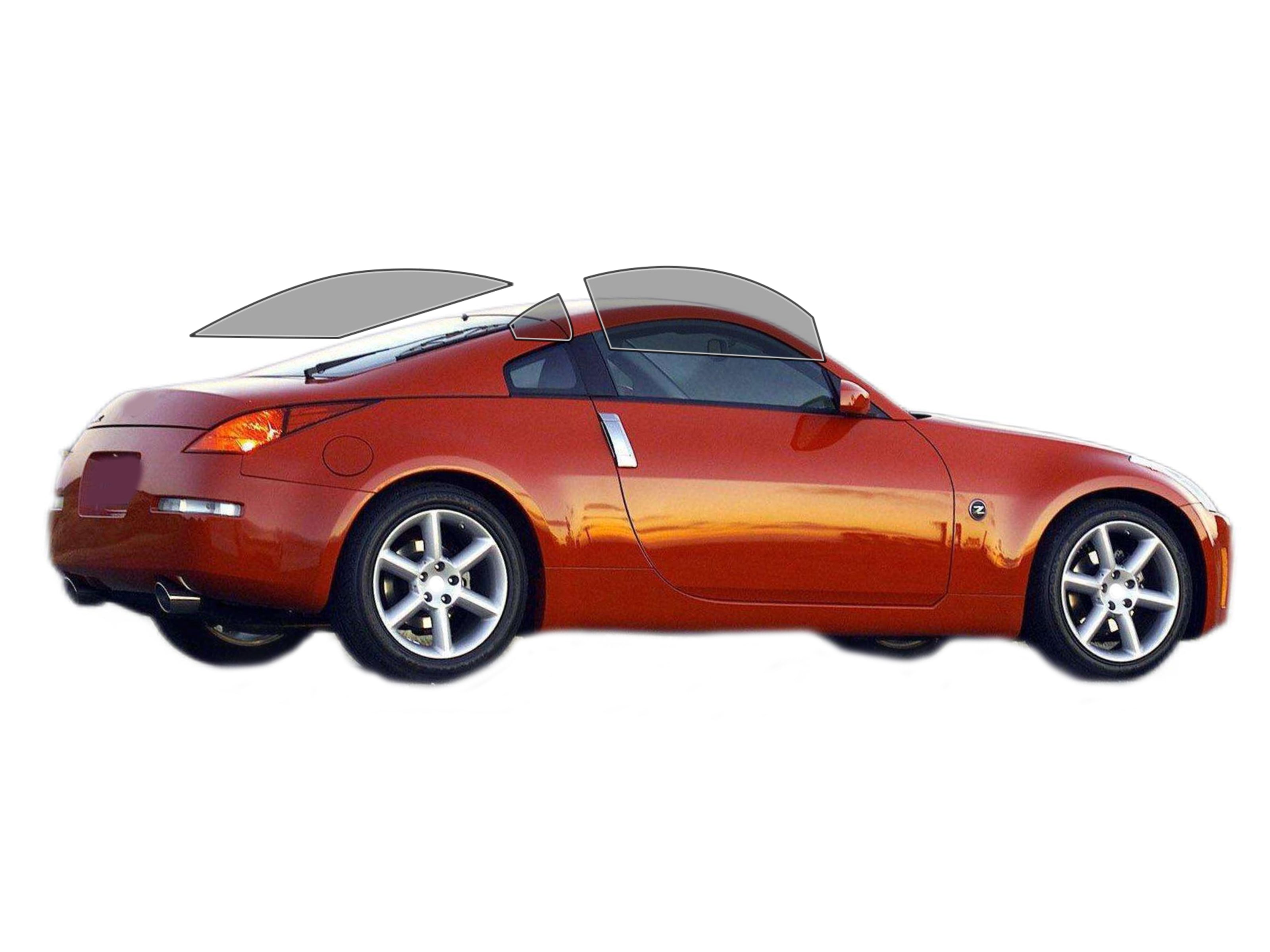Haiy Co - PreCut 2Ply 70% Window Tint Film Kit For 2003-2009 Nissan ...