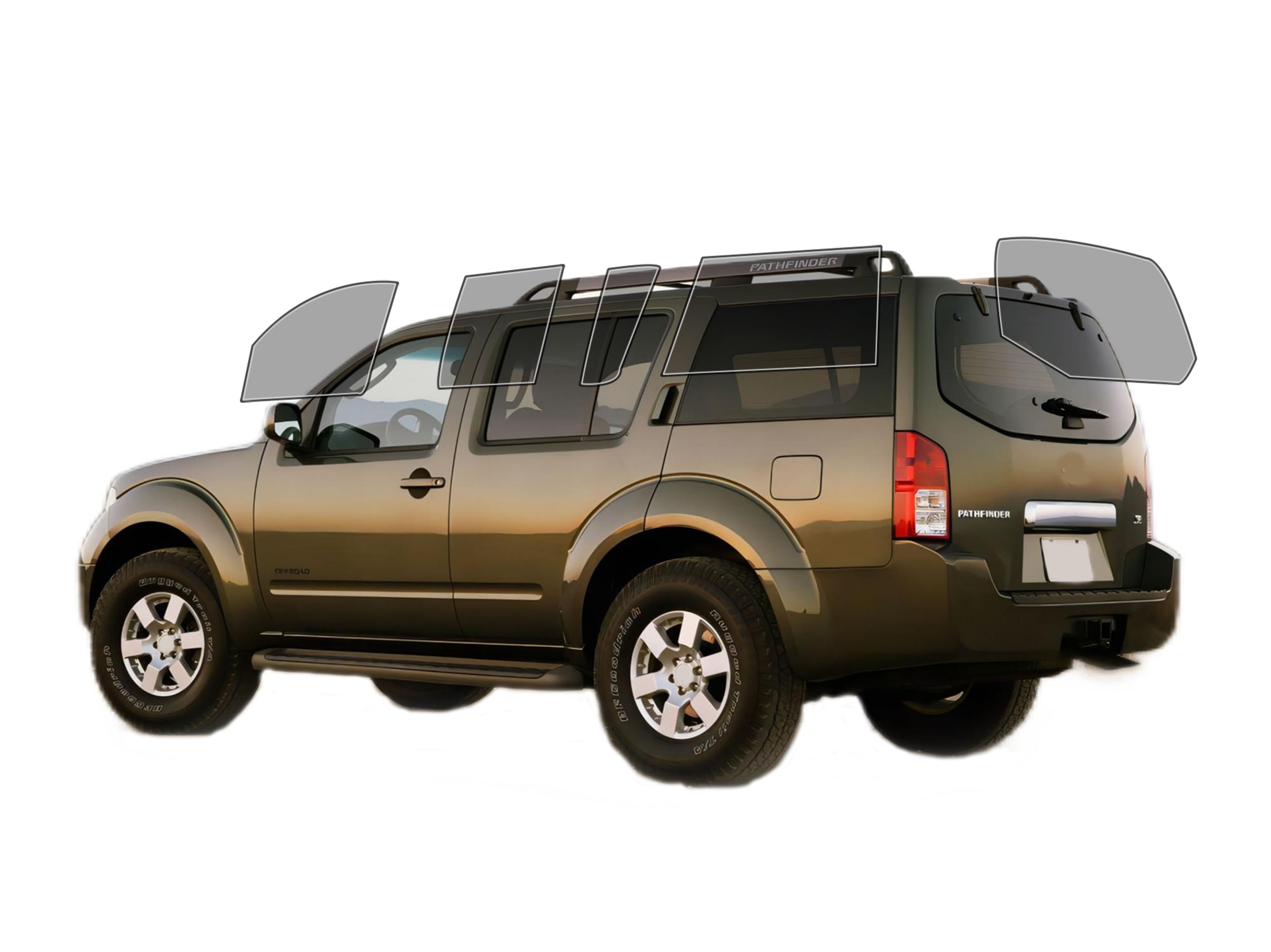 Haiy Co - PreCut 2Ply 70% Window Tint Film Kit For 2005-2012 Nissan ...