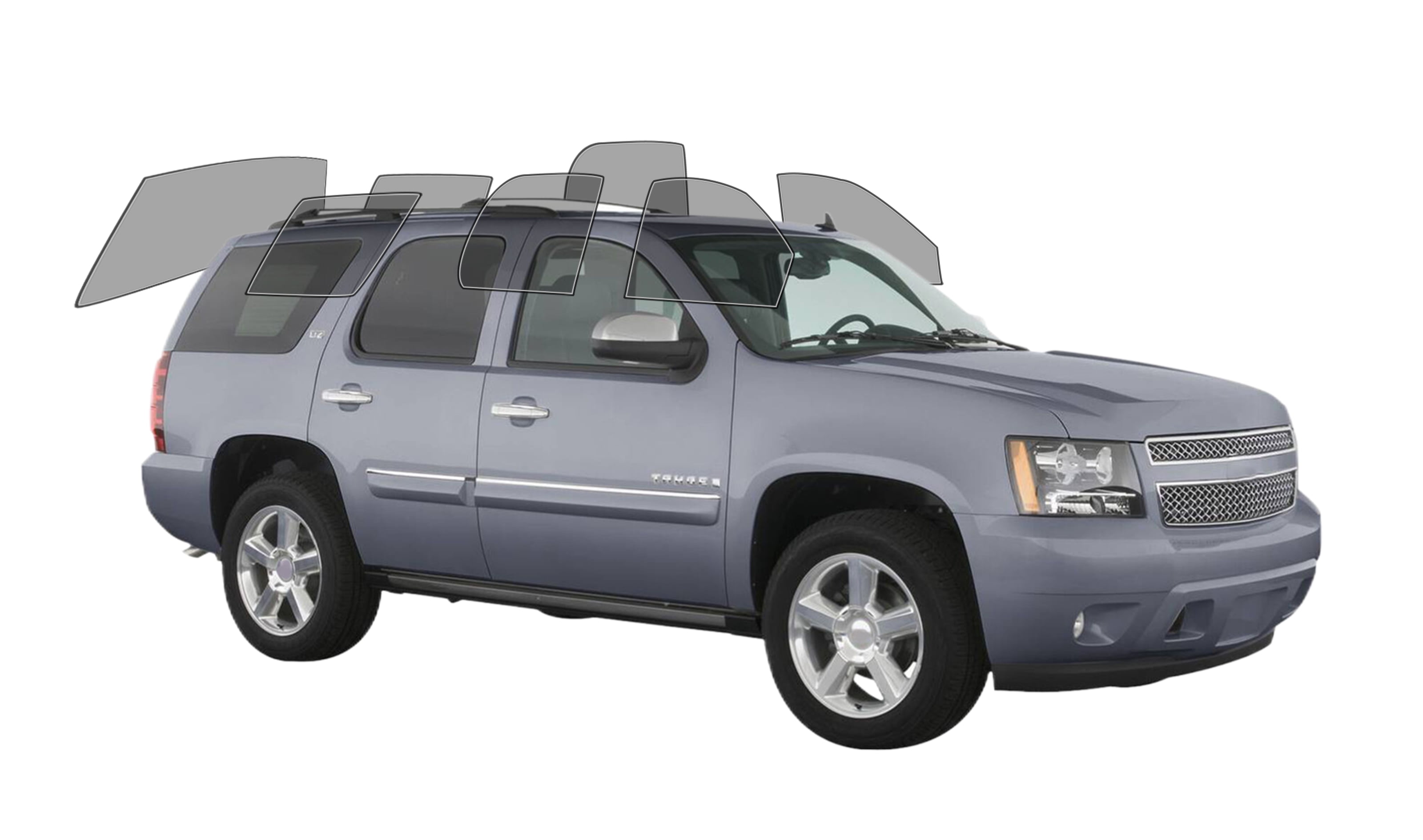 Haiy Co - PreCut 2Ply 70% Window Tint Film Kit For 2007-2014 Chevrolet ...