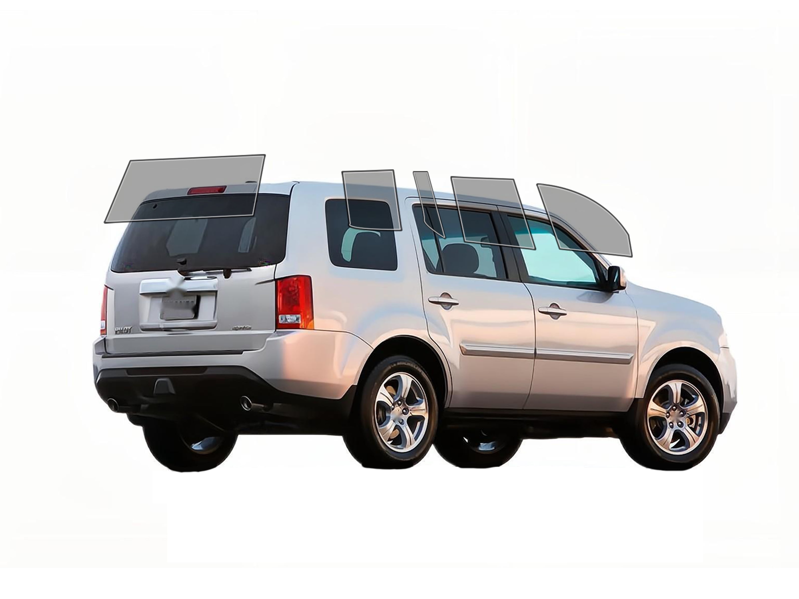 Haiy Co - PreCut 2Ply 70% Window Tint Film Kit For 2009-2015 Honda ...