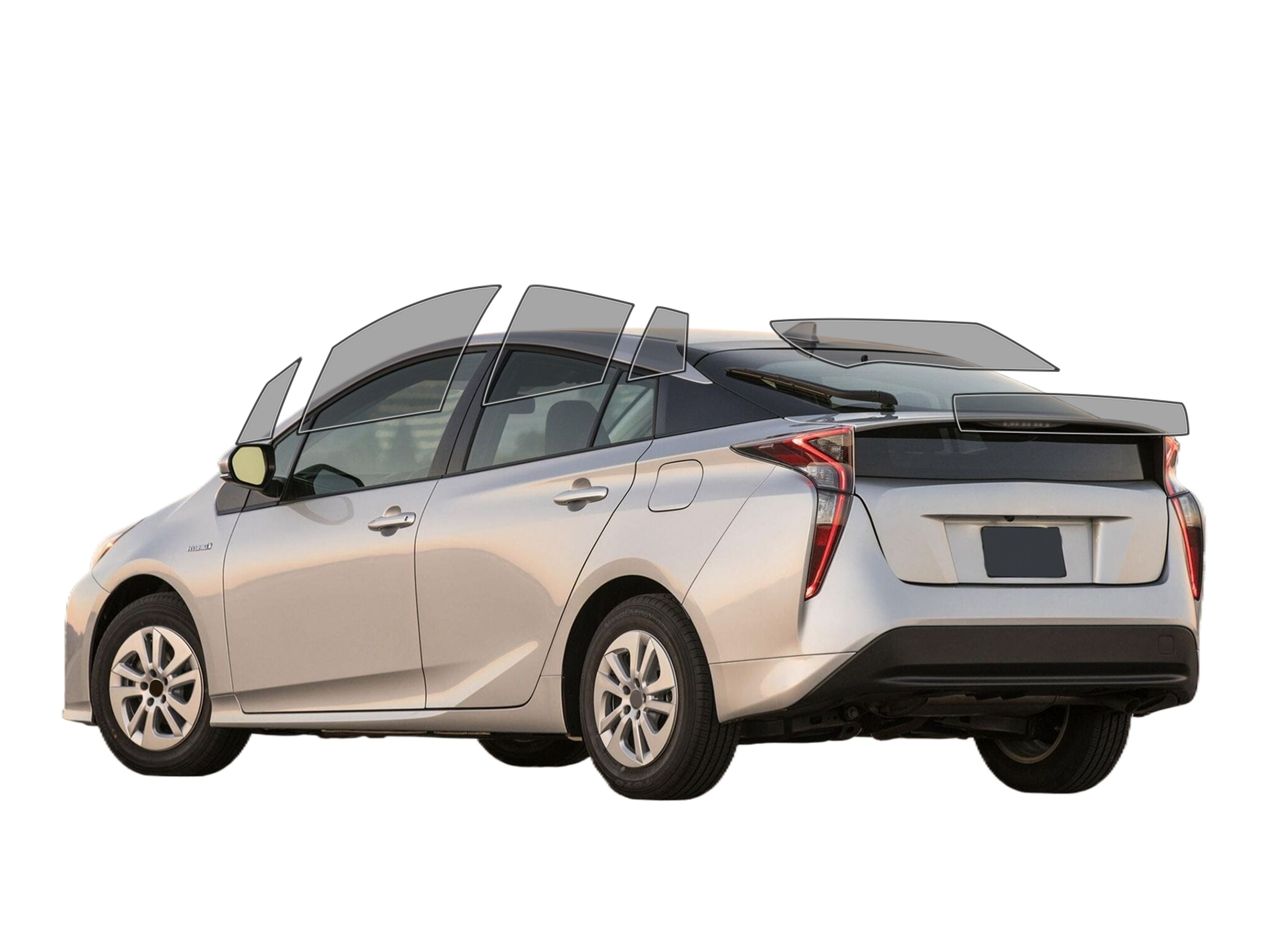 Haiy Co - PreCut 2Ply 70% Window Tint Film Kit For 2010-2015 Toyota ...