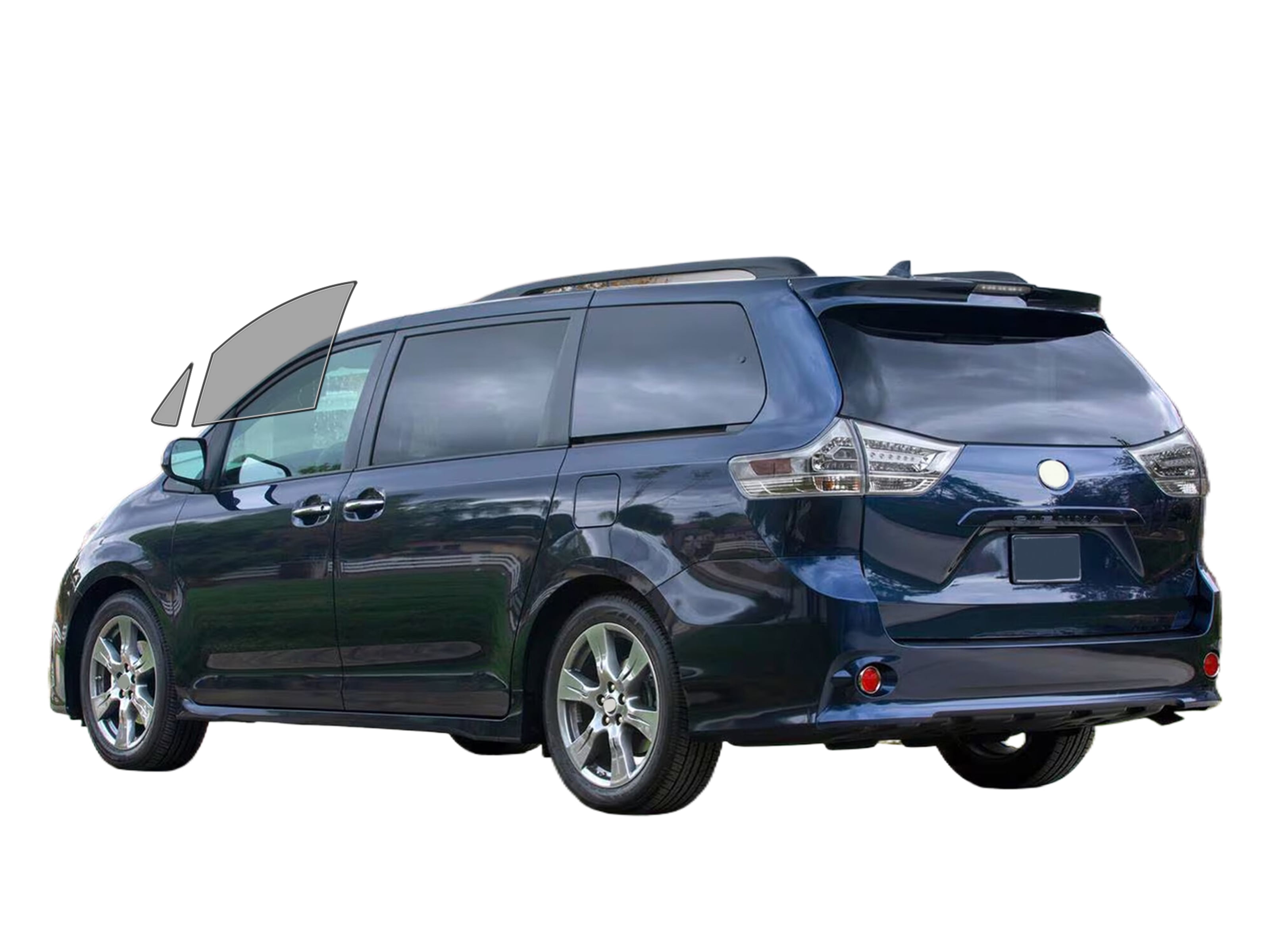 Haiy Co - PreCut 2Ply 70% Window Tint Film Kit For 2011-2020 Toyota ...