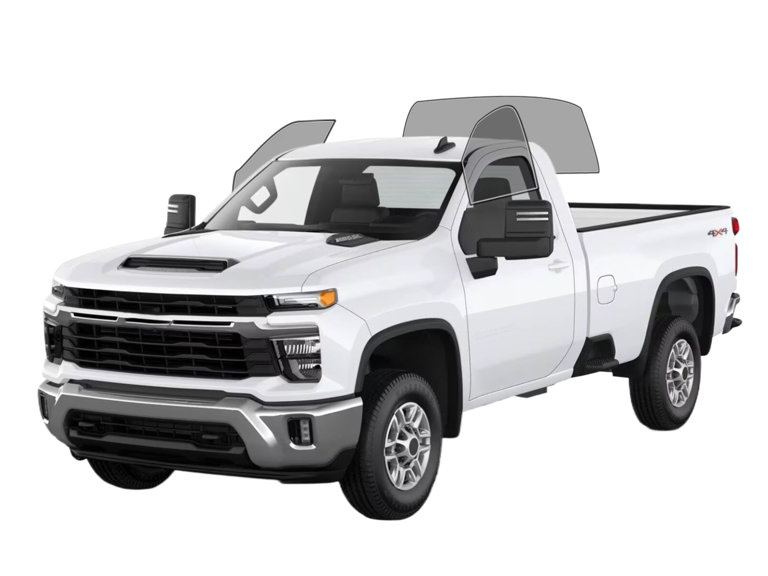 Haiy Co - PreCut 2Ply 70% Window Tint Film Kit For 2020-2025 Chevrolet ...