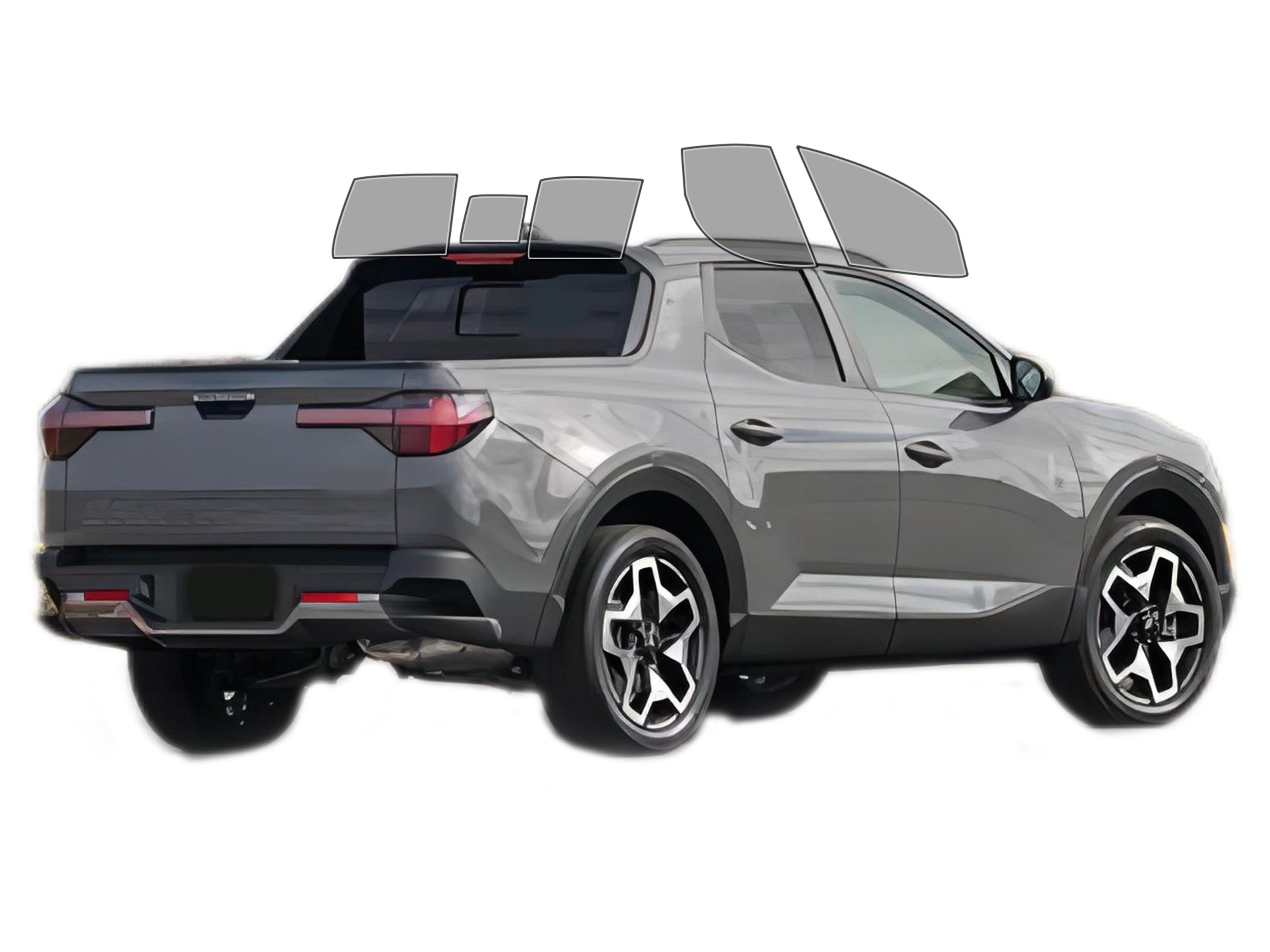 Haiy Co - PreCut 2Ply 70% Window Tint Film Kit For 2022-2025 Hyundai ...